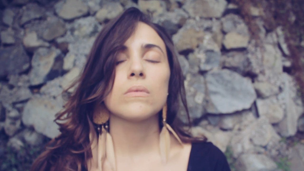 Close-Up Shot of a Woman with Expressive Face Free Stock Video Footage ...