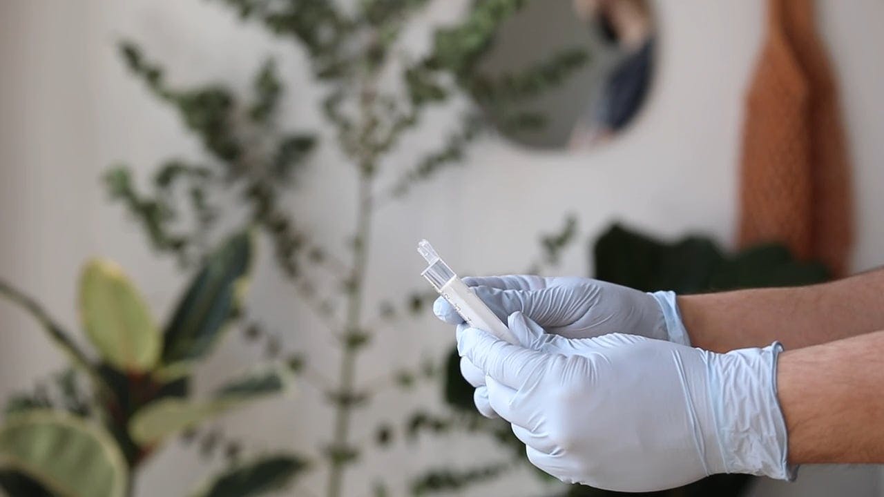 Person Holding A Syringe · Free Stock Video