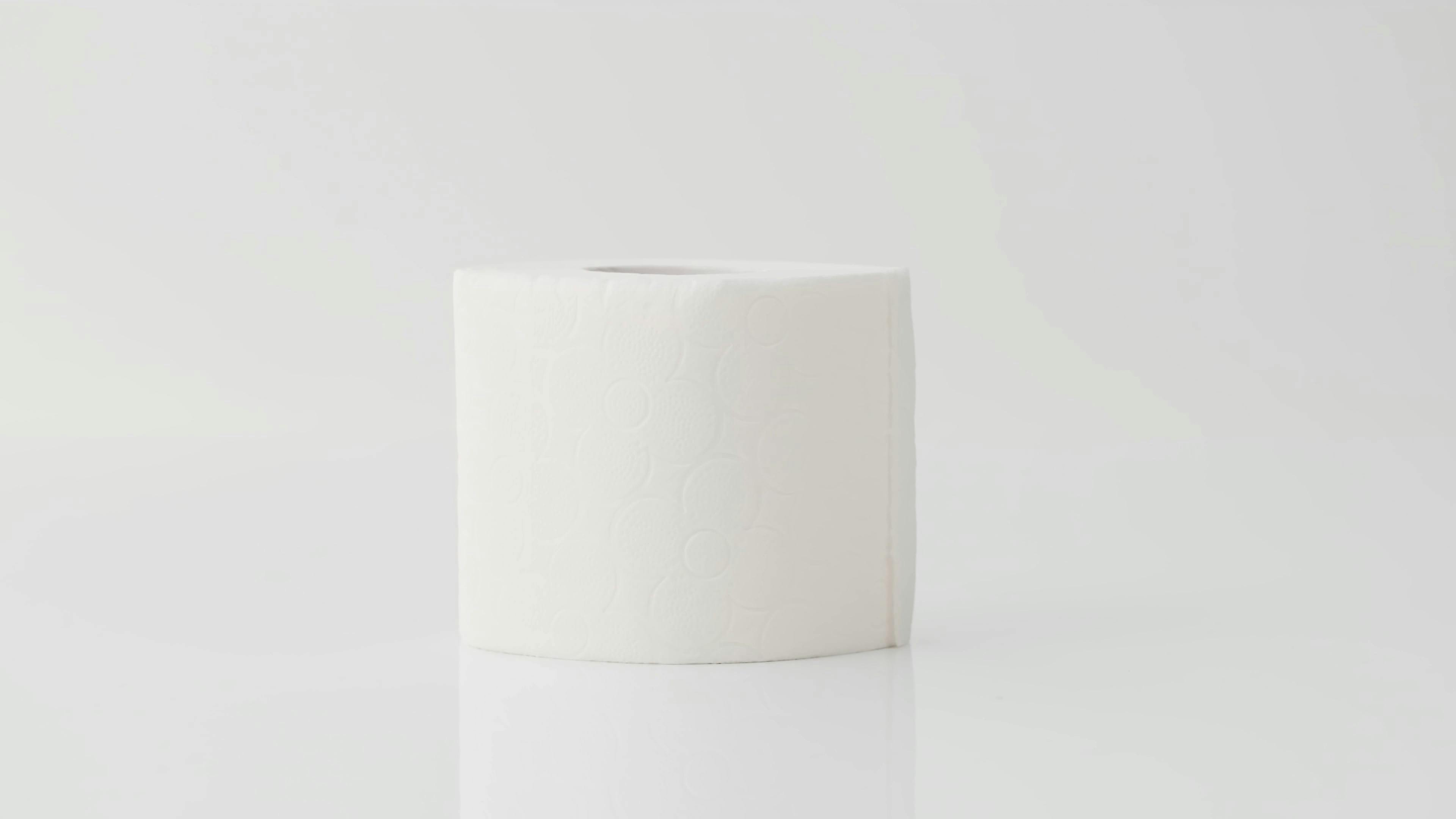 A Tissue Roll Paper In An Animated Video Free Stock Video Footage ...