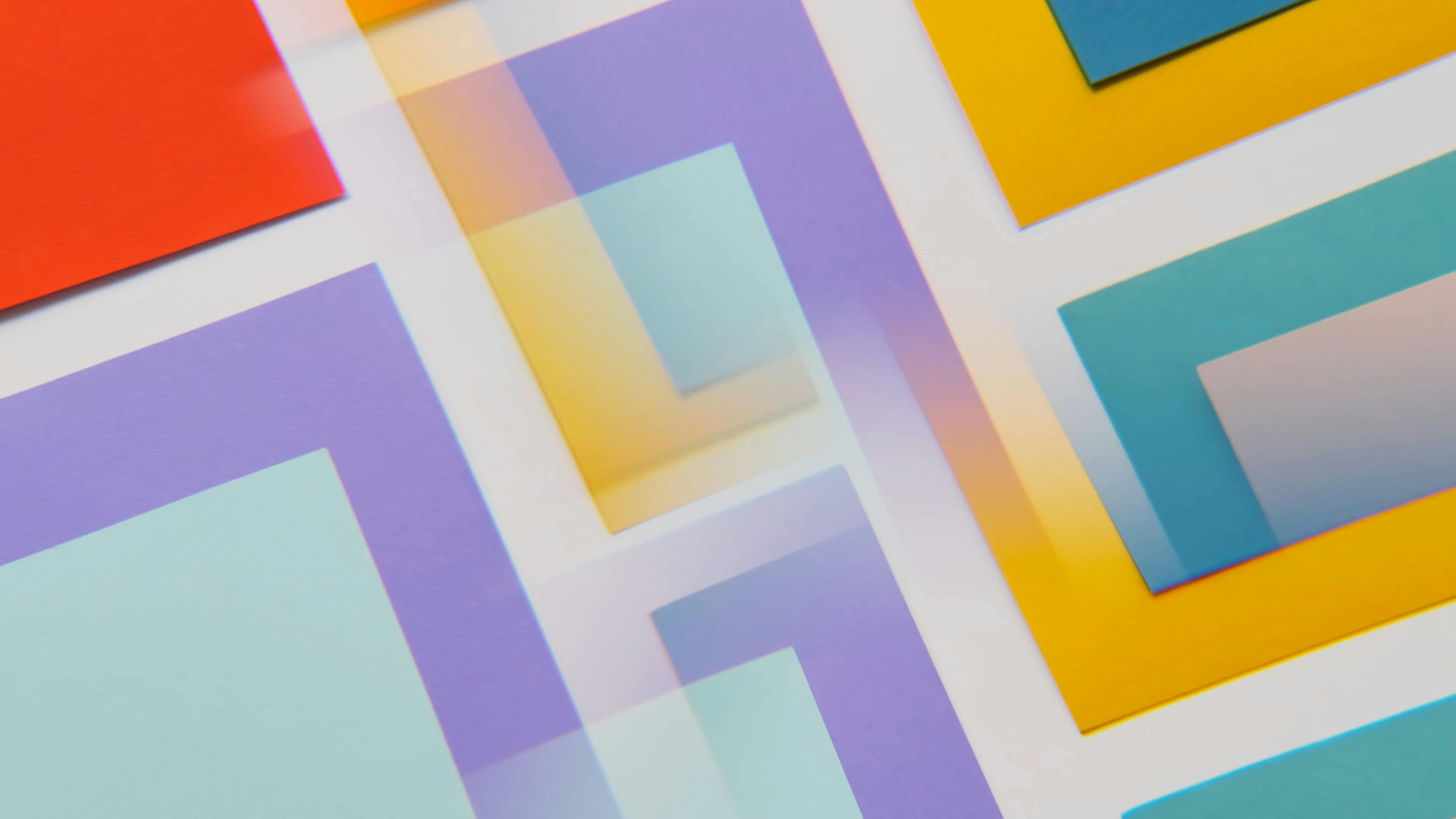 Patterns Of Colors In Animation · Free Stock Video