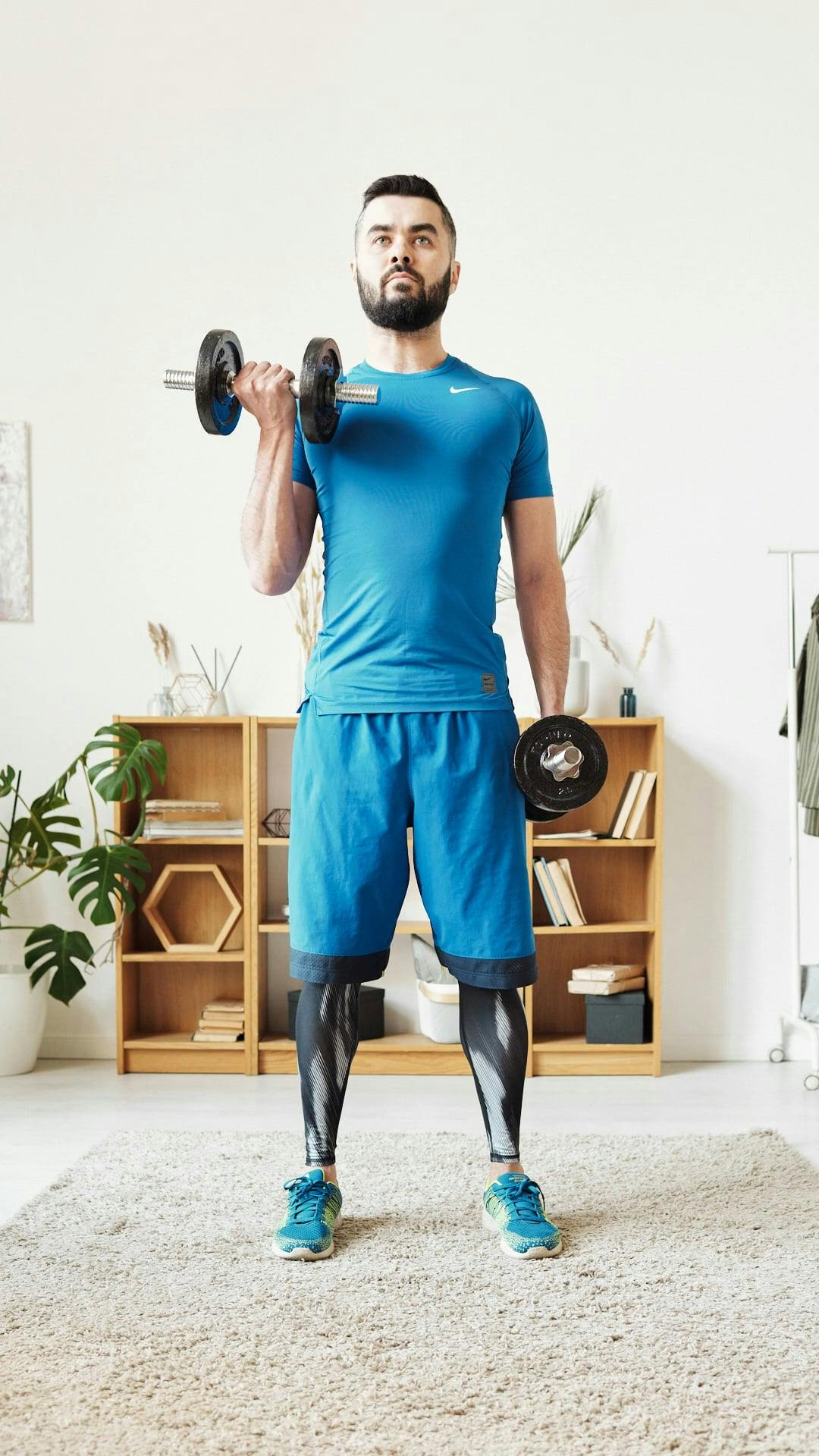 A Man Exercising At Home Free Stock Video Footage, Royalty-Free 4K & HD ...