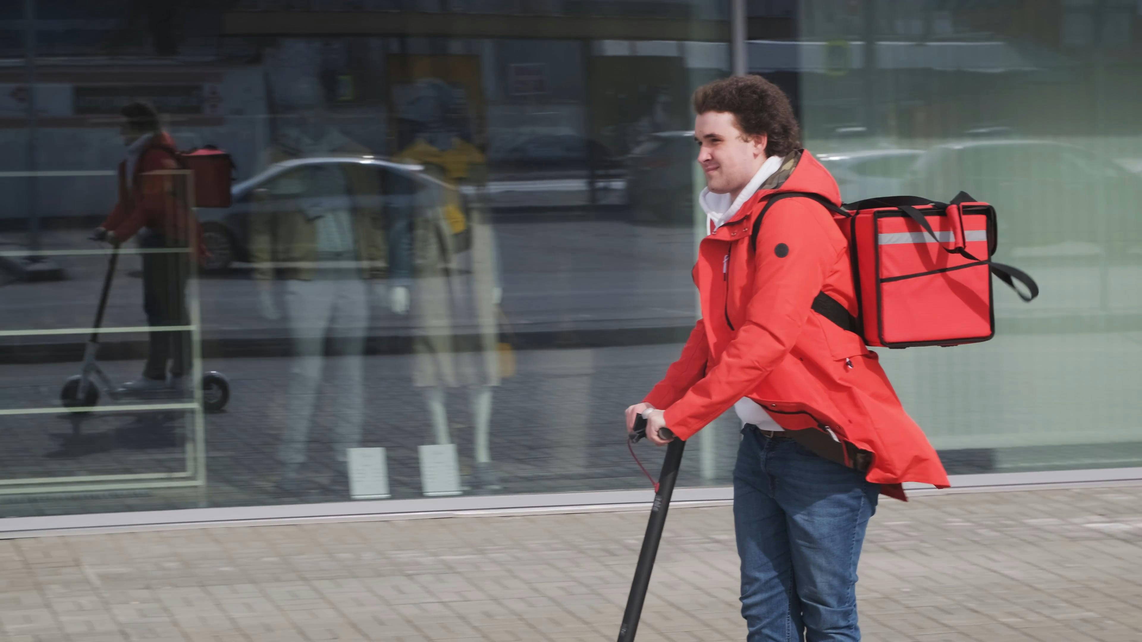 A Man Riding a Scooted Free Stock Video Footage, Royalty-Free 4K & HD ...