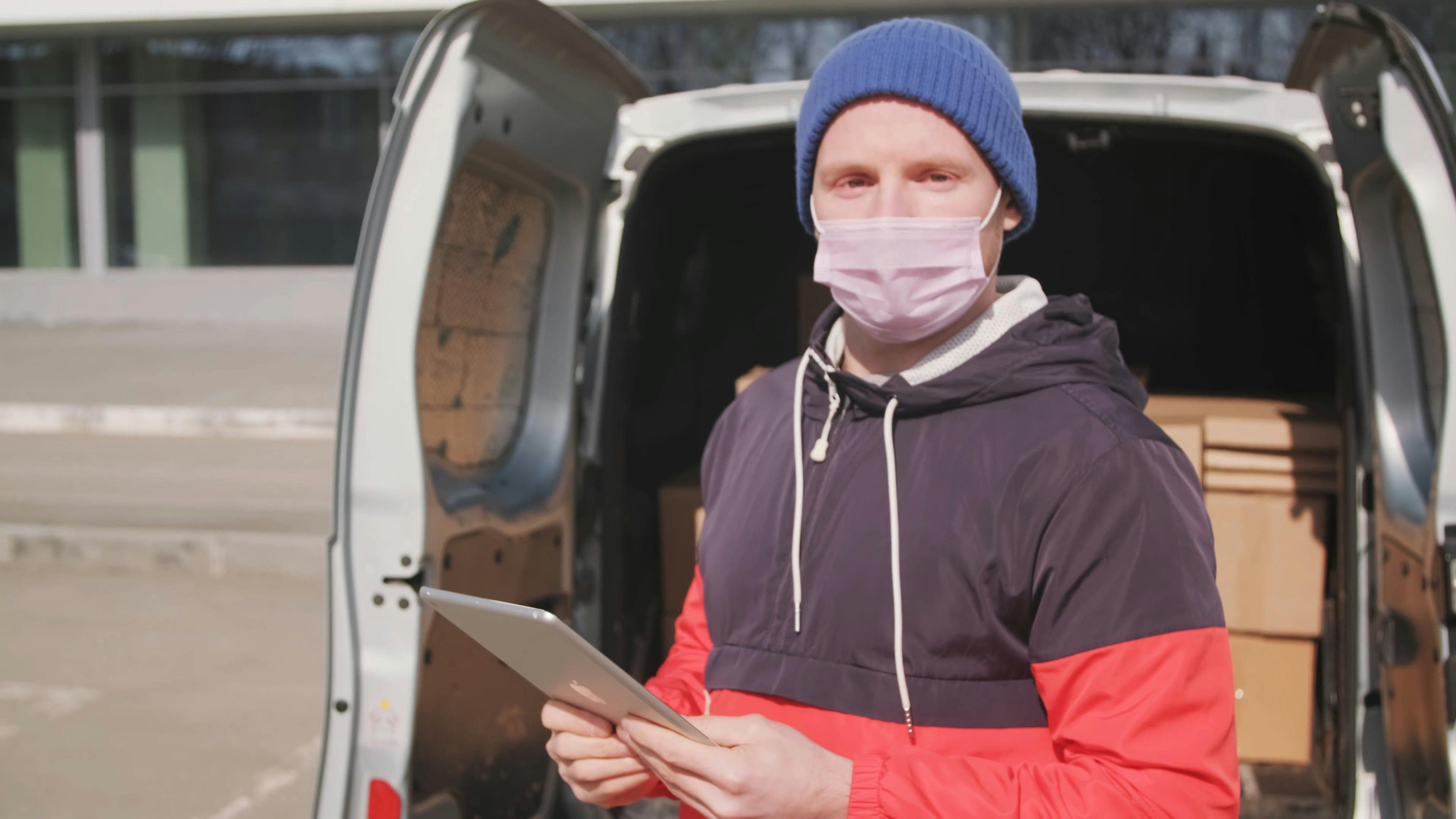 Amazon Delivery Man Free Stock Video Footage, Royalty-Free 4K & HD ...