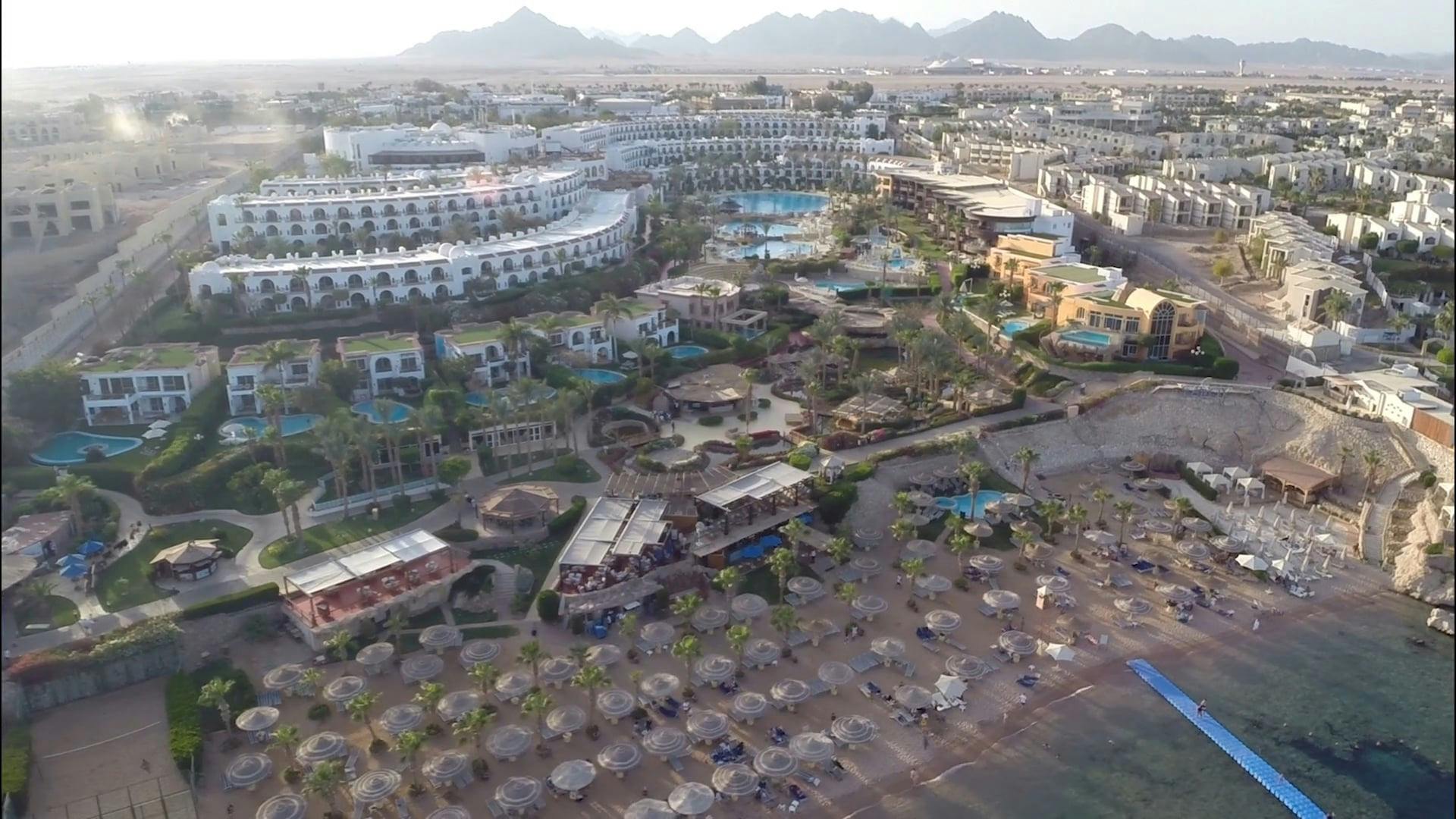 Drone Footage Of A First Class Beach Hotels And Resorts · Free Stock Video