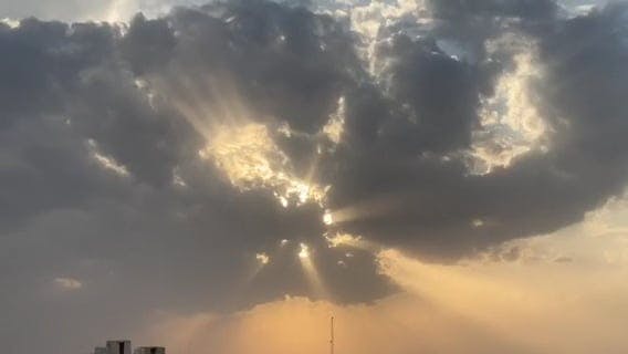 Clouds Backlit by the Bright Sun Free Stock Video Footage, Royalty-Free ...