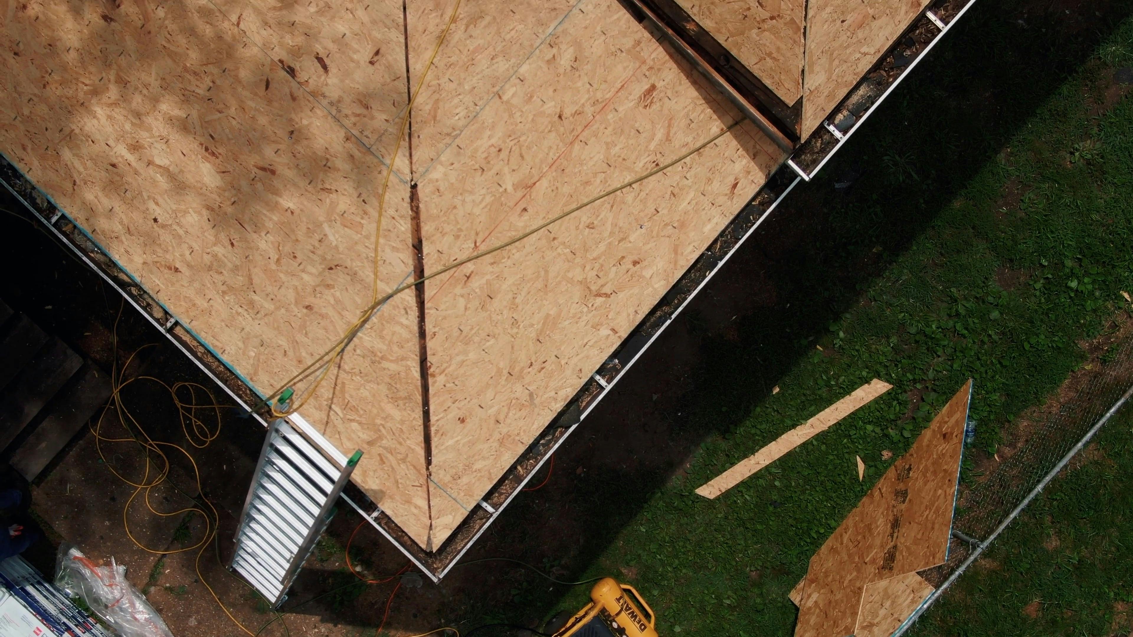 A Drone Shot Over the House Roof Free Stock Video Footage, Royalty-Free ...