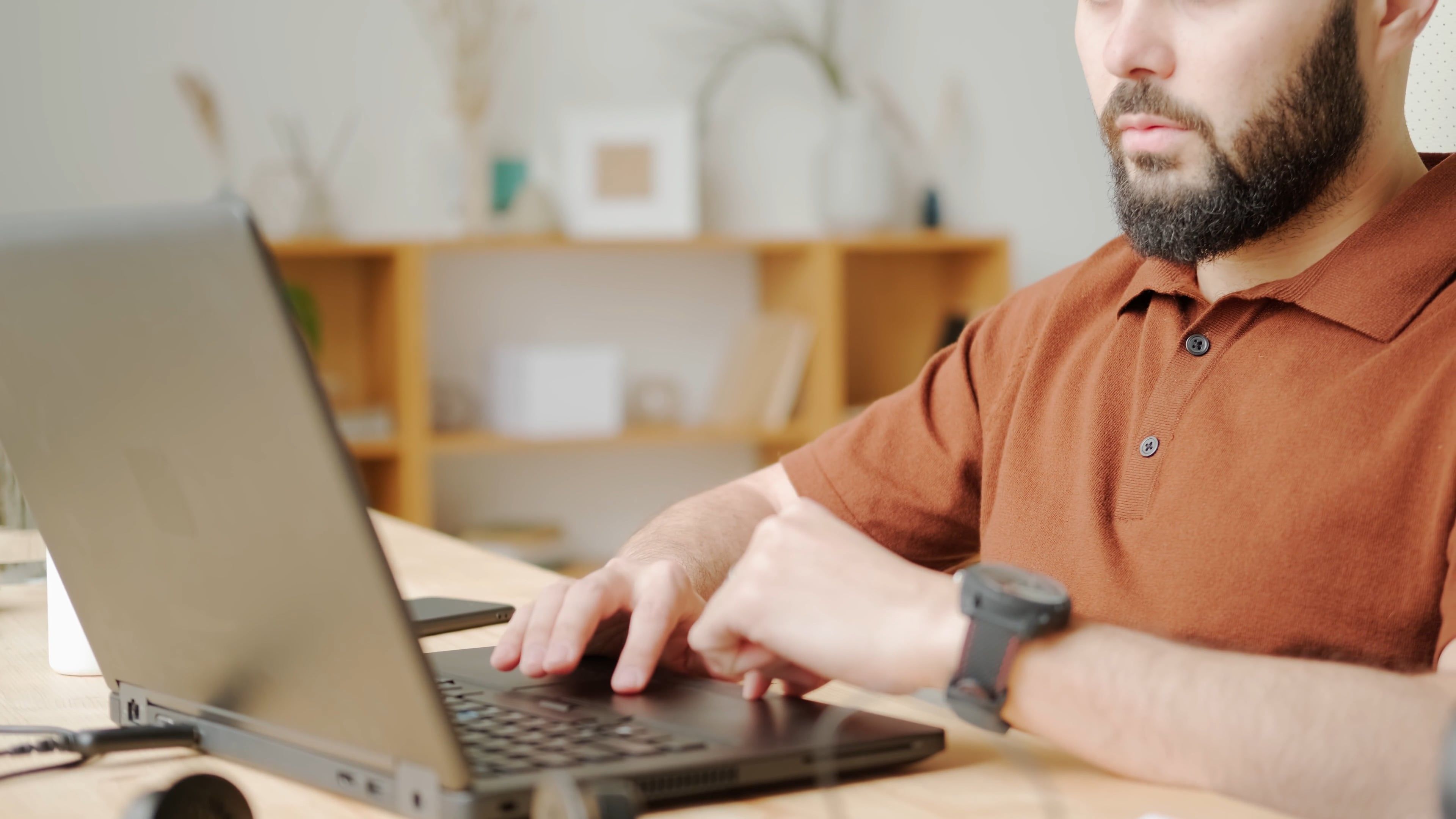 Man Using A Laptop Free Stock Video Footage, Royalty-Free 4K & HD Video ...