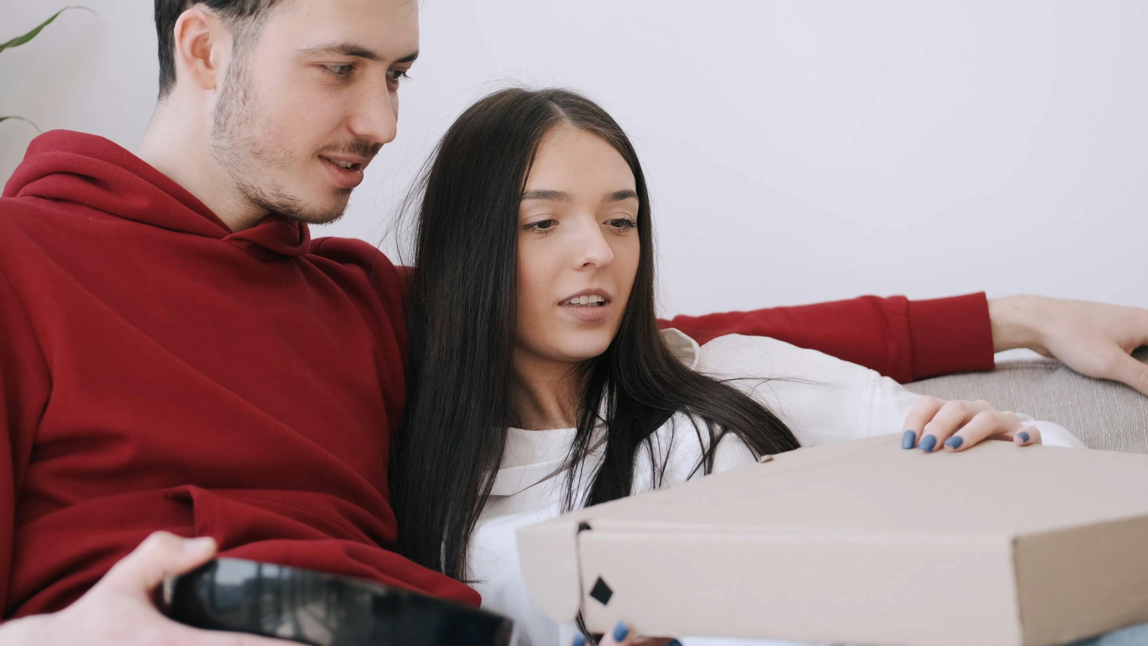 Woman Opening A Box Free Stock Video Footage, Royalty-Free 4K & HD ...