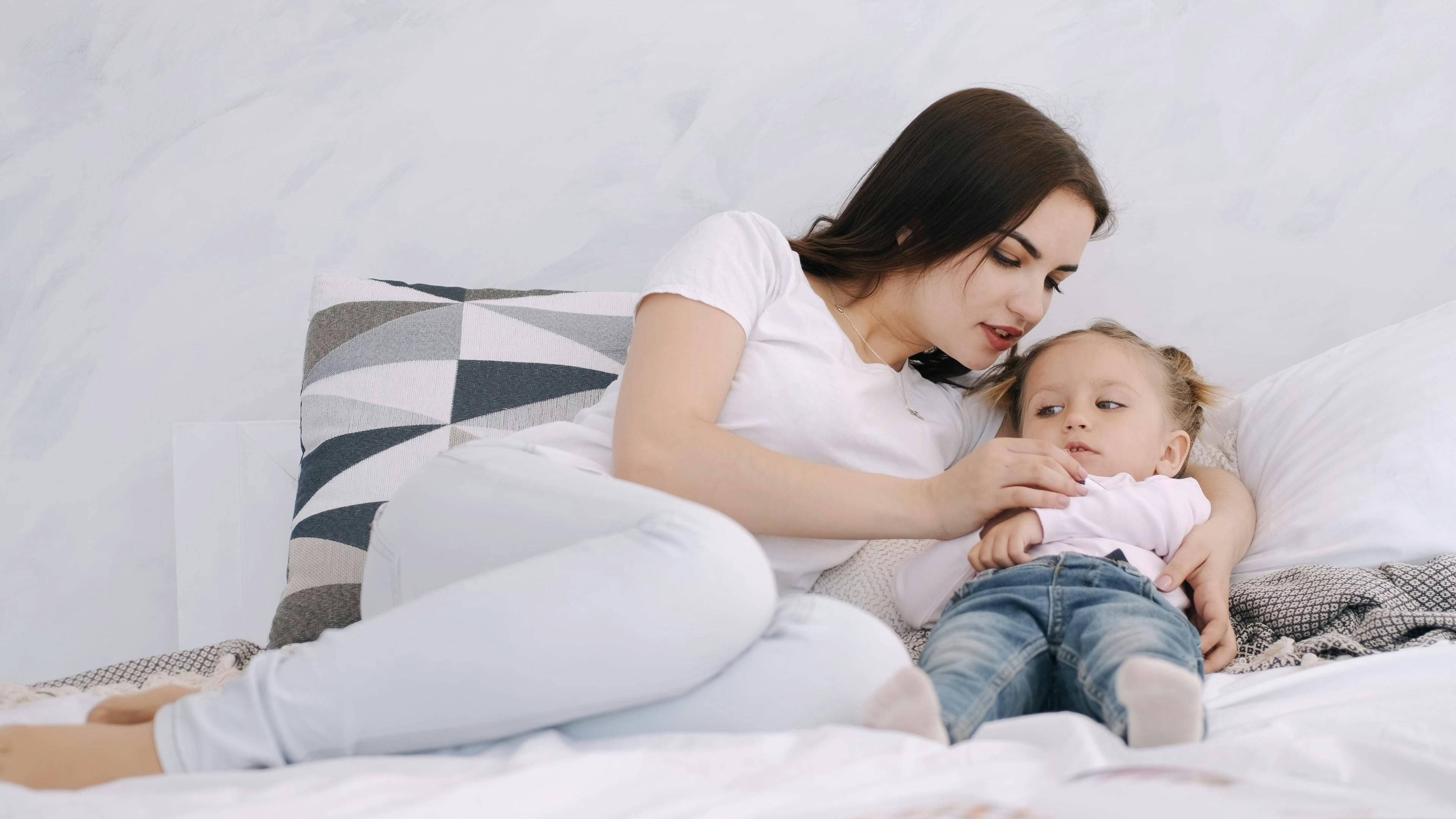 Mother And Child Bonding Time Free Stock Video Footage, Royalty-Free 4K ...