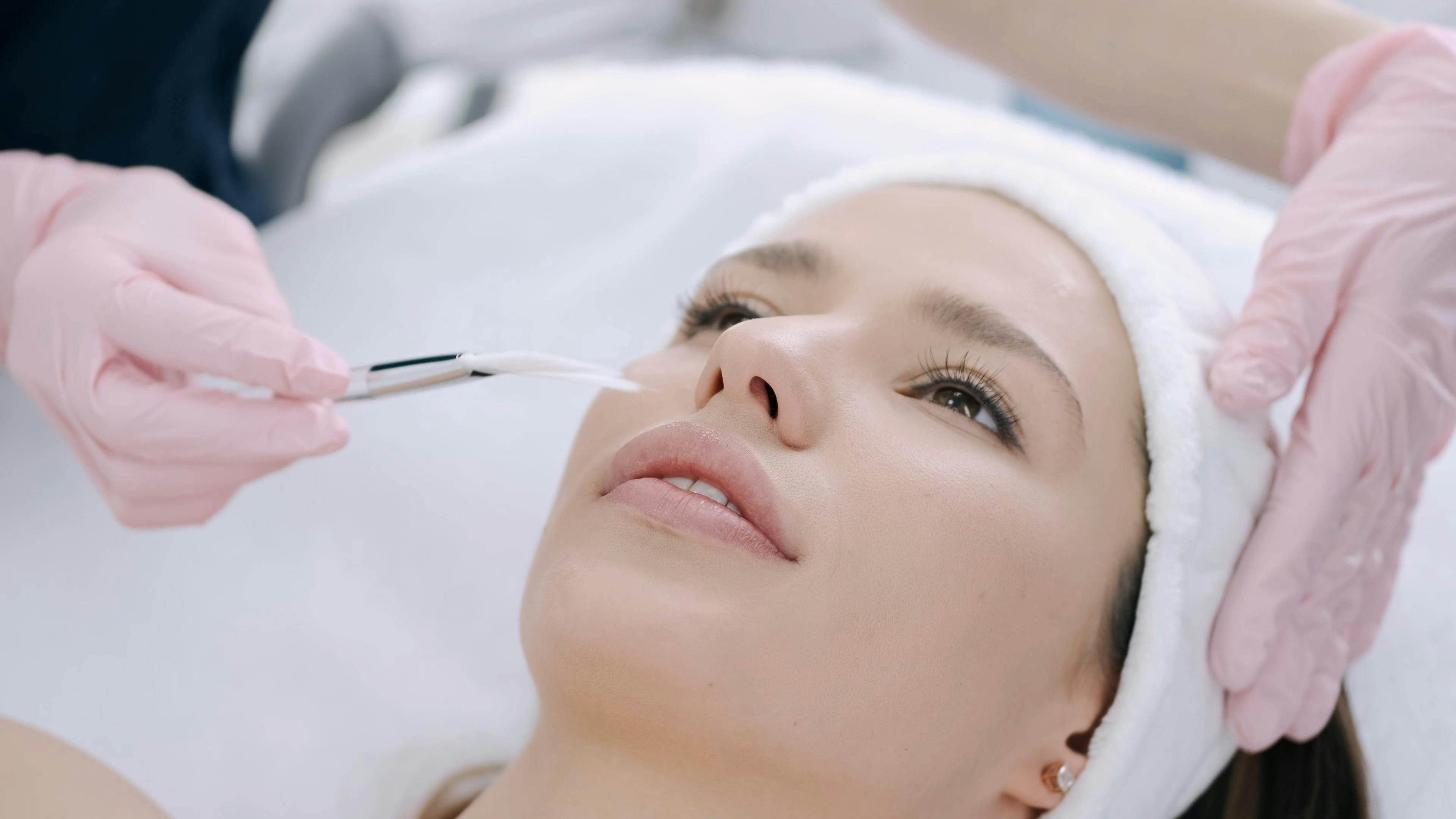 Woman Getting A Facial Free Stock Video Footage, Royalty-Free 4K & HD ...