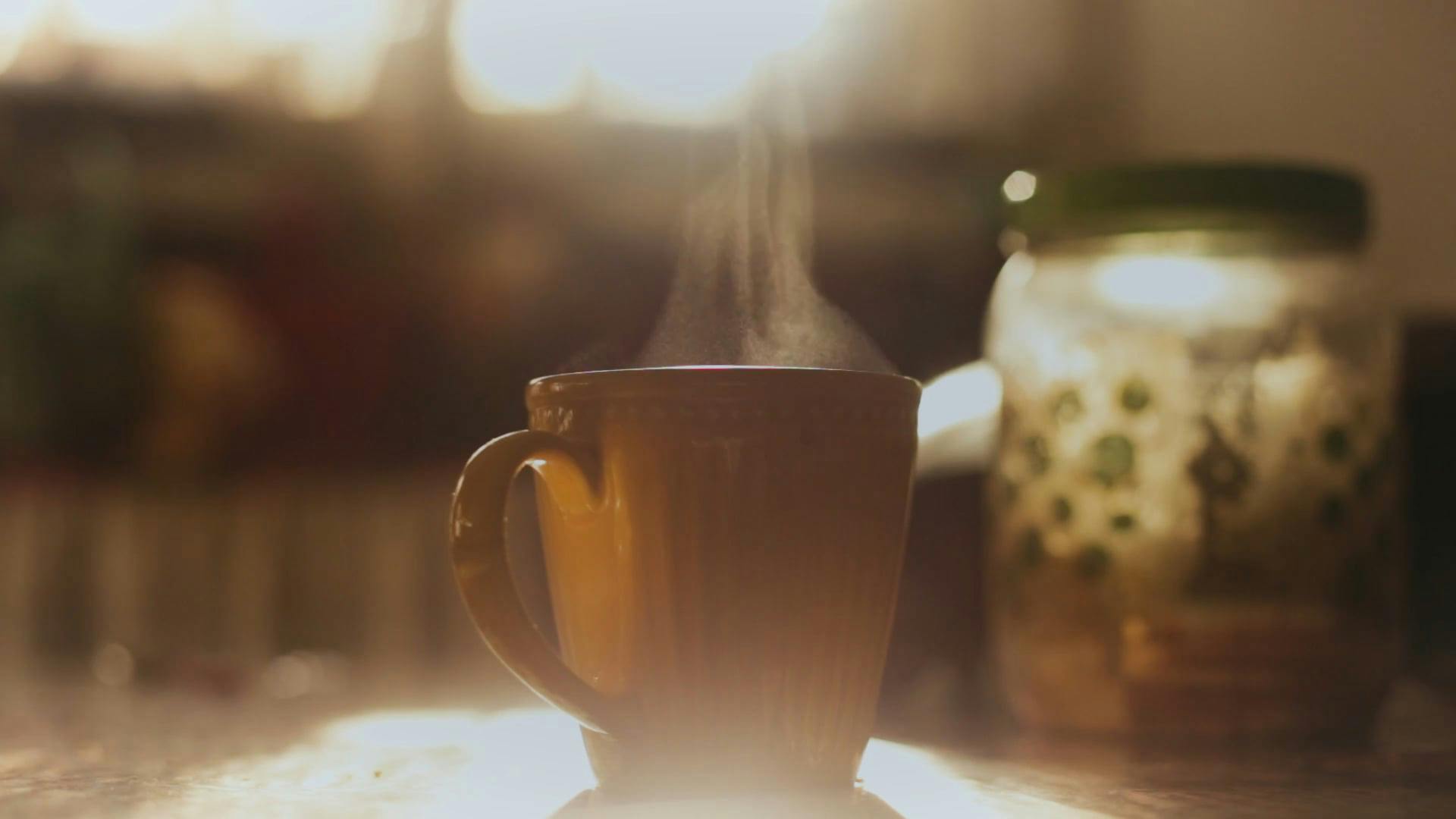 Close-Up Shot of a Smoking Cup Free Stock Video Footage, Royalty-Free ...