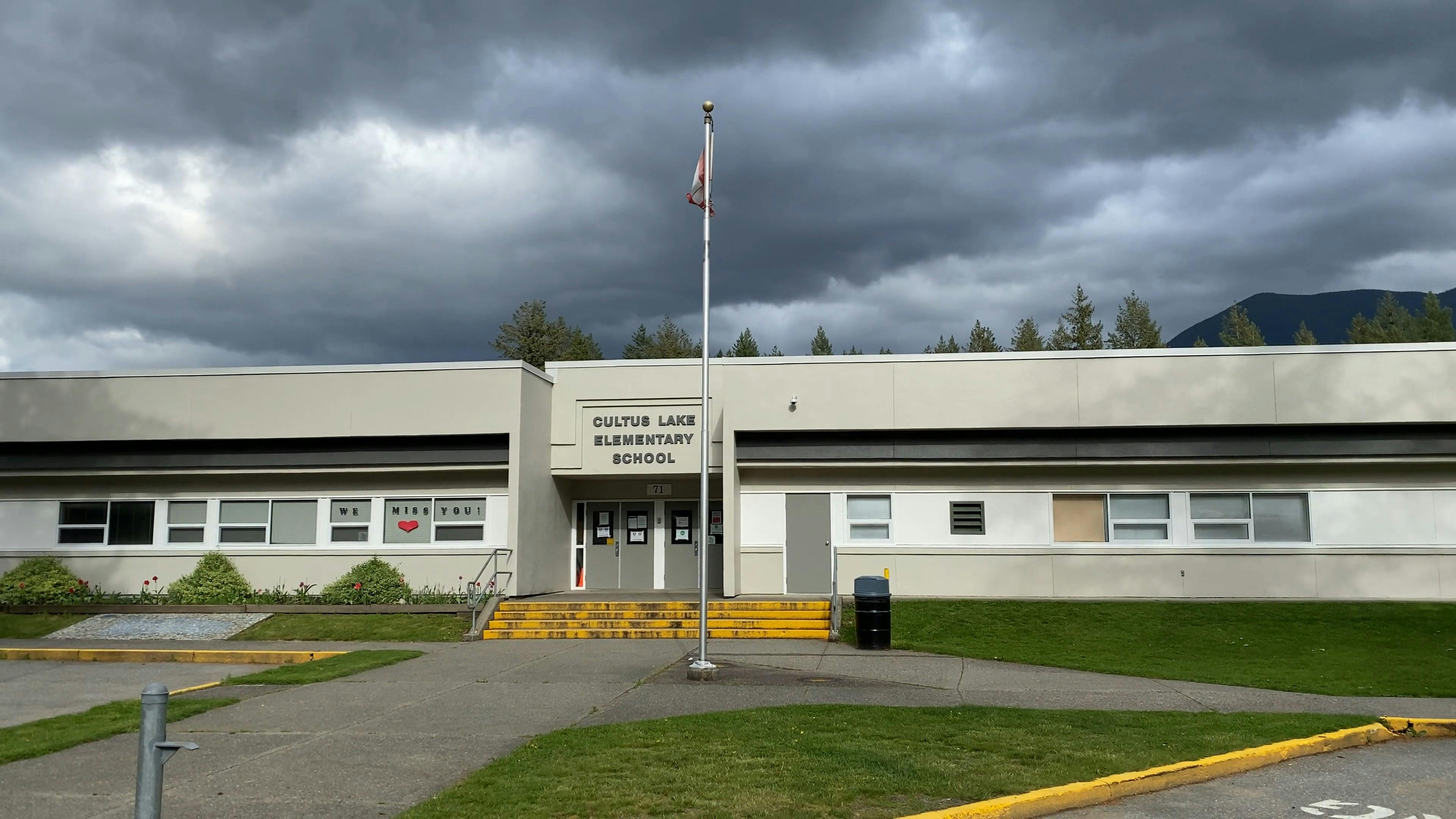 A Shot of a School Front Yard · Free Stock Video