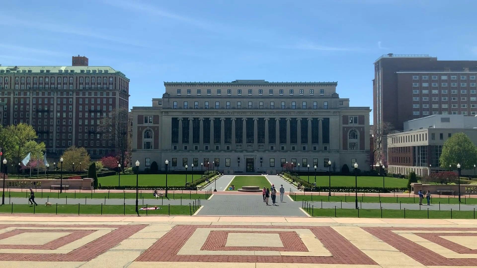 The Library of Columbia University · Free Stock Video