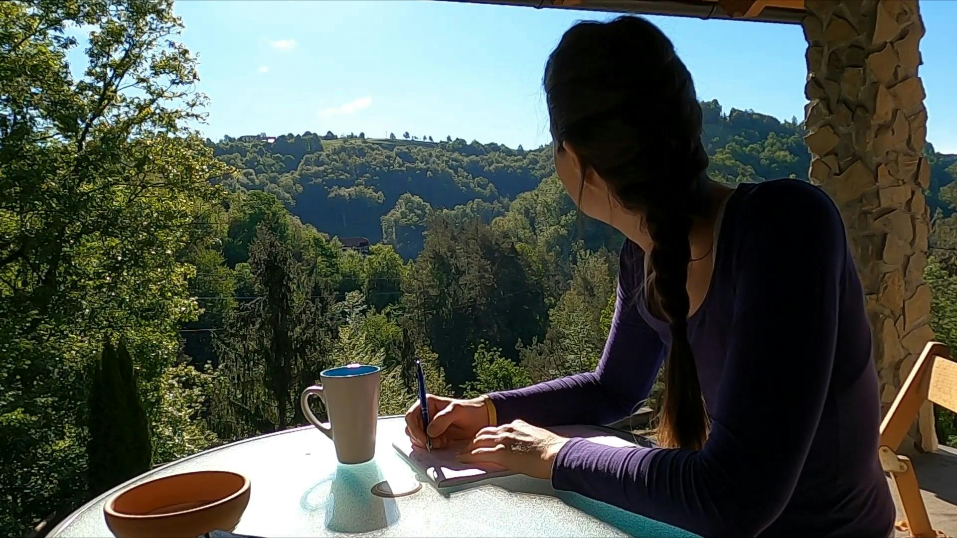 Woman Journaling Calm Morning Videos, Download The BEST Free 4k Stock ...