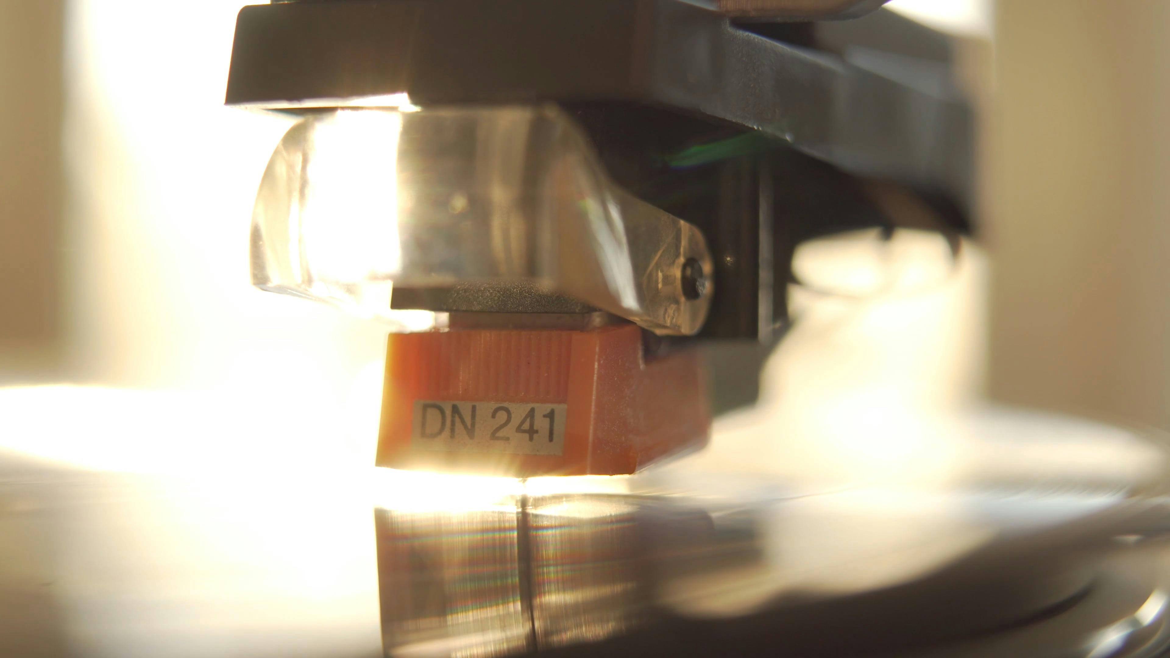 Classic Turntable With Vinyl Record Playing Free Stock Video Footage ...