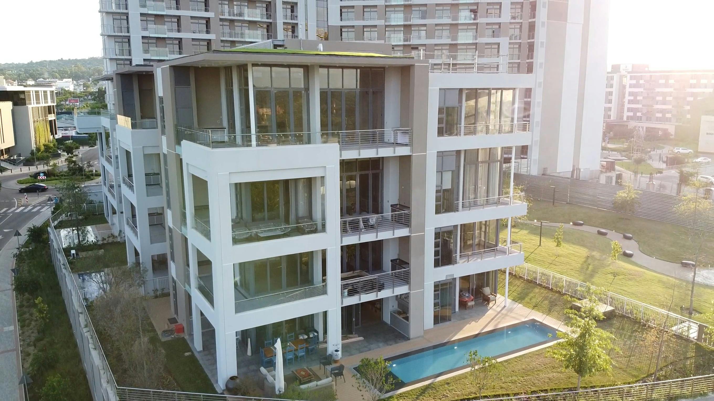 Low Angle Shot of a Tall Buildings · Free Stock Video