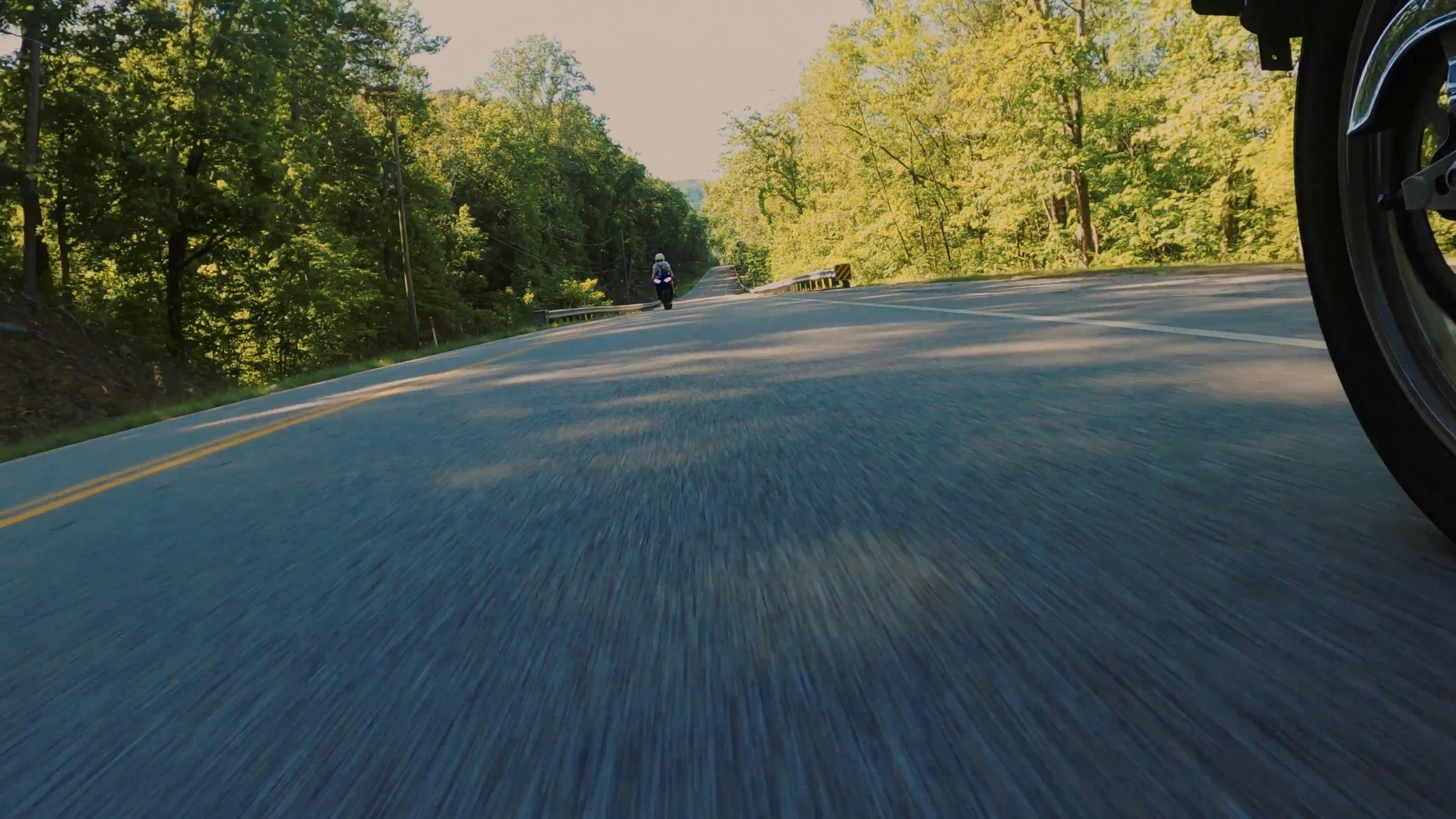 Footage of the Road from a Moving Vehicle · Free Stock Video