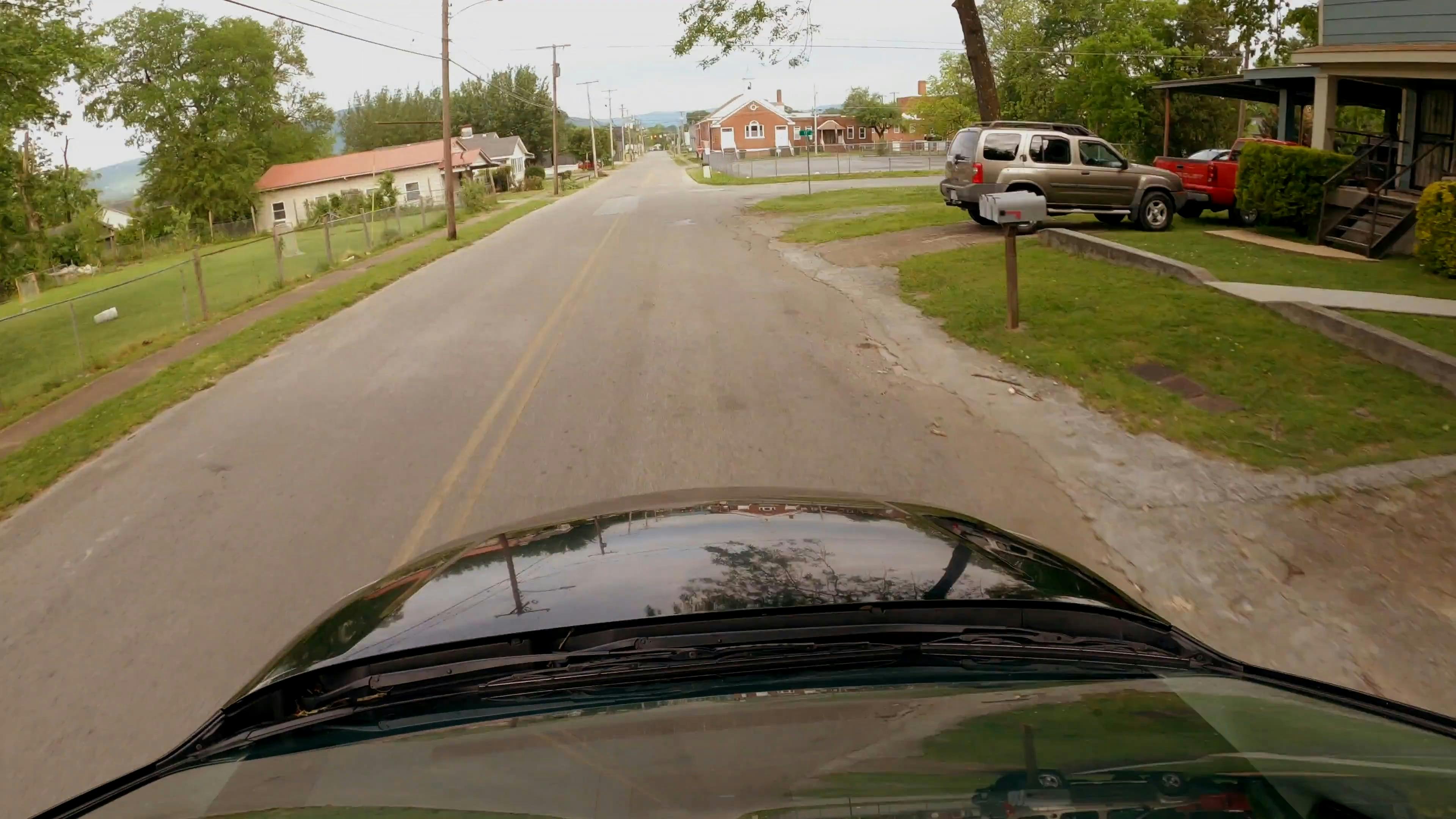 A Time-lapse Video of a Roadway while Driving a Car Free Stock Video ...