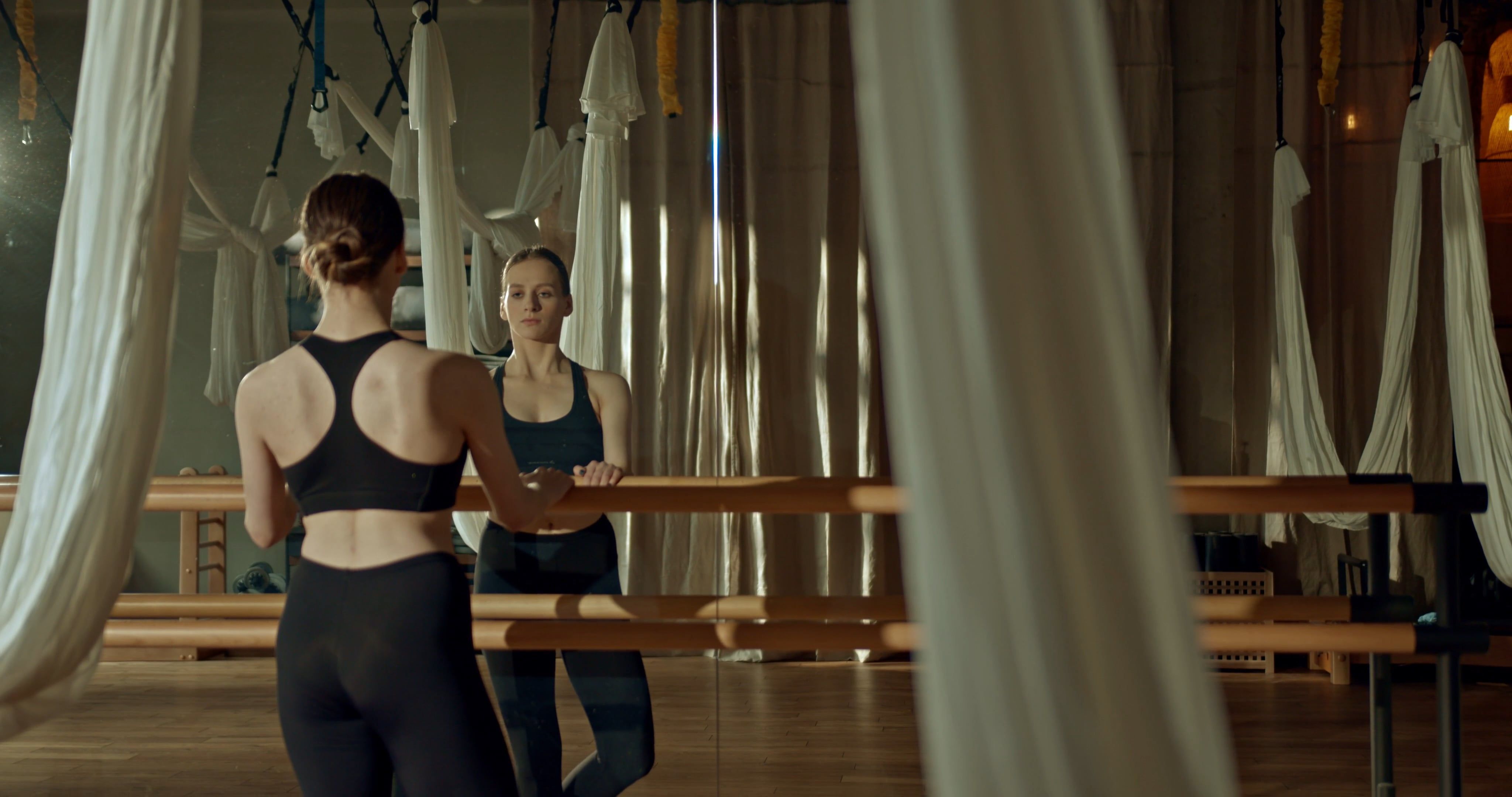A Woman Training In Ballet Dancing · Free Stock Video