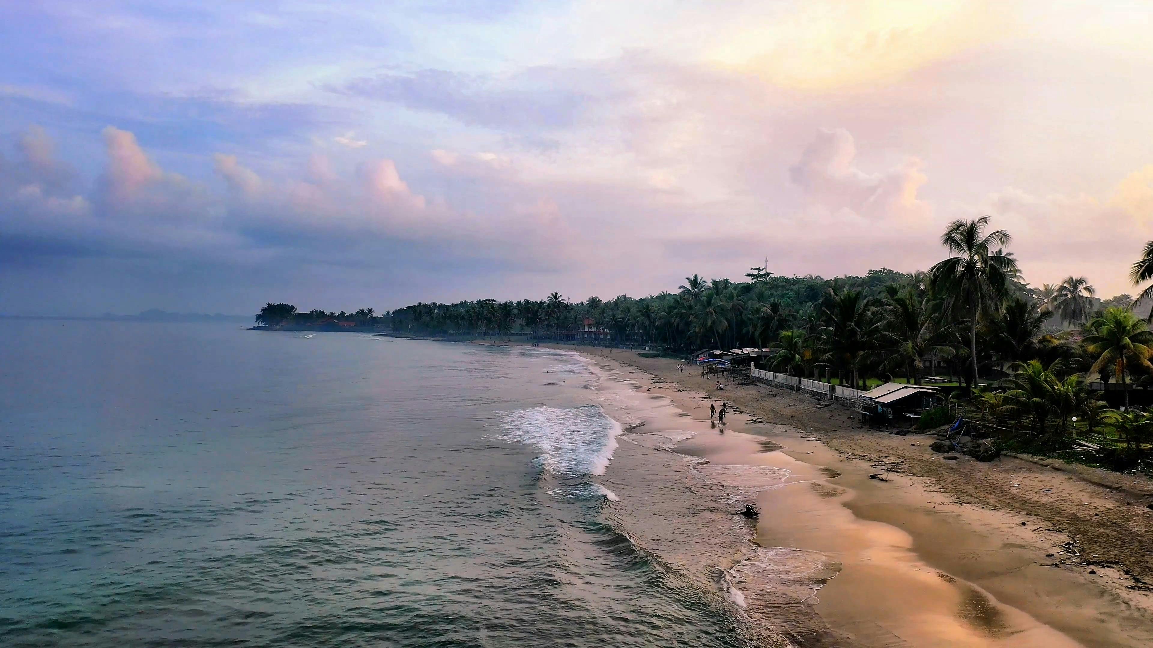 Aerial View Of A Beach Free Stock Video Footage, Royalty-Free 4K & HD ...