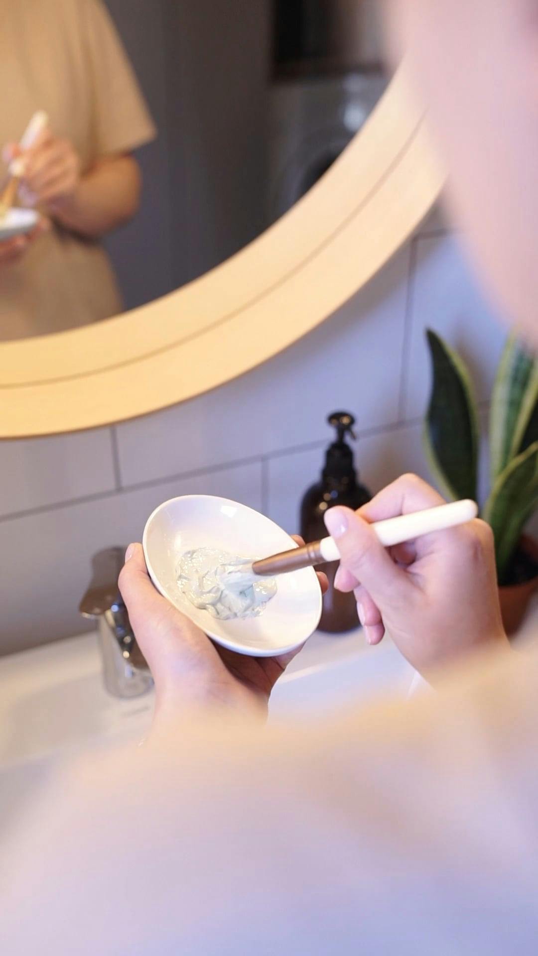 A Person Mixing Cream by a Brush Free Stock Video Footage, Royalty-Free ...