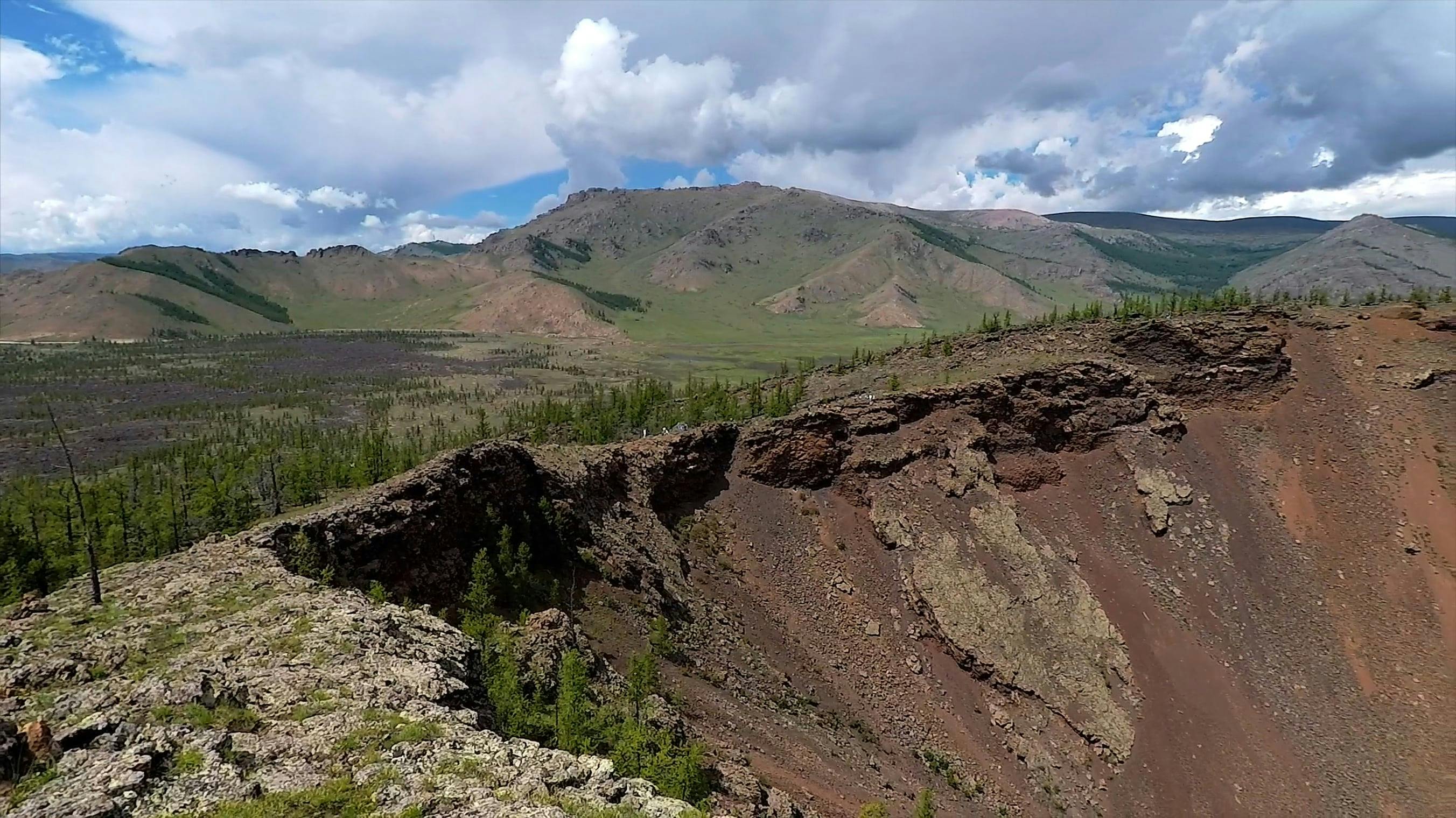 Close up View of Splashing Lava during a Volcano Eruption Free Stock ...