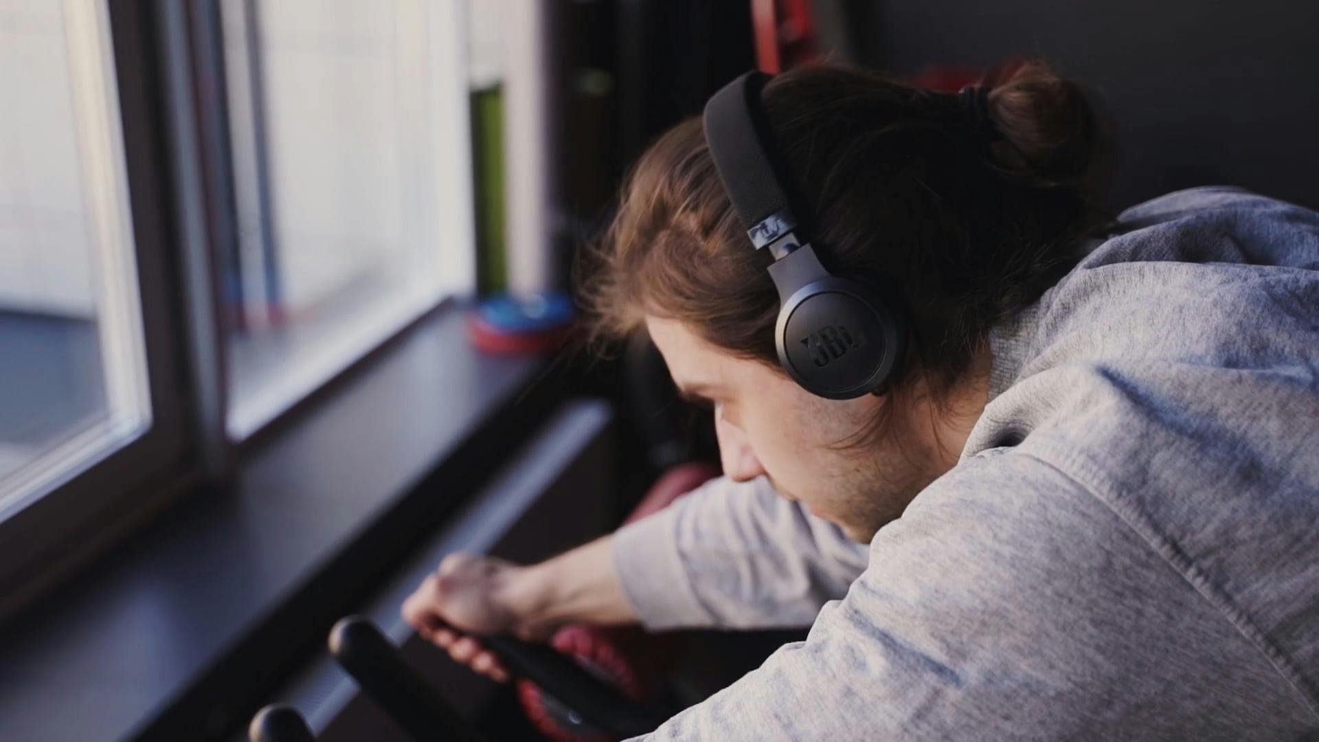 Man Listening to Music While Working Out Free Stock Video Footage ...