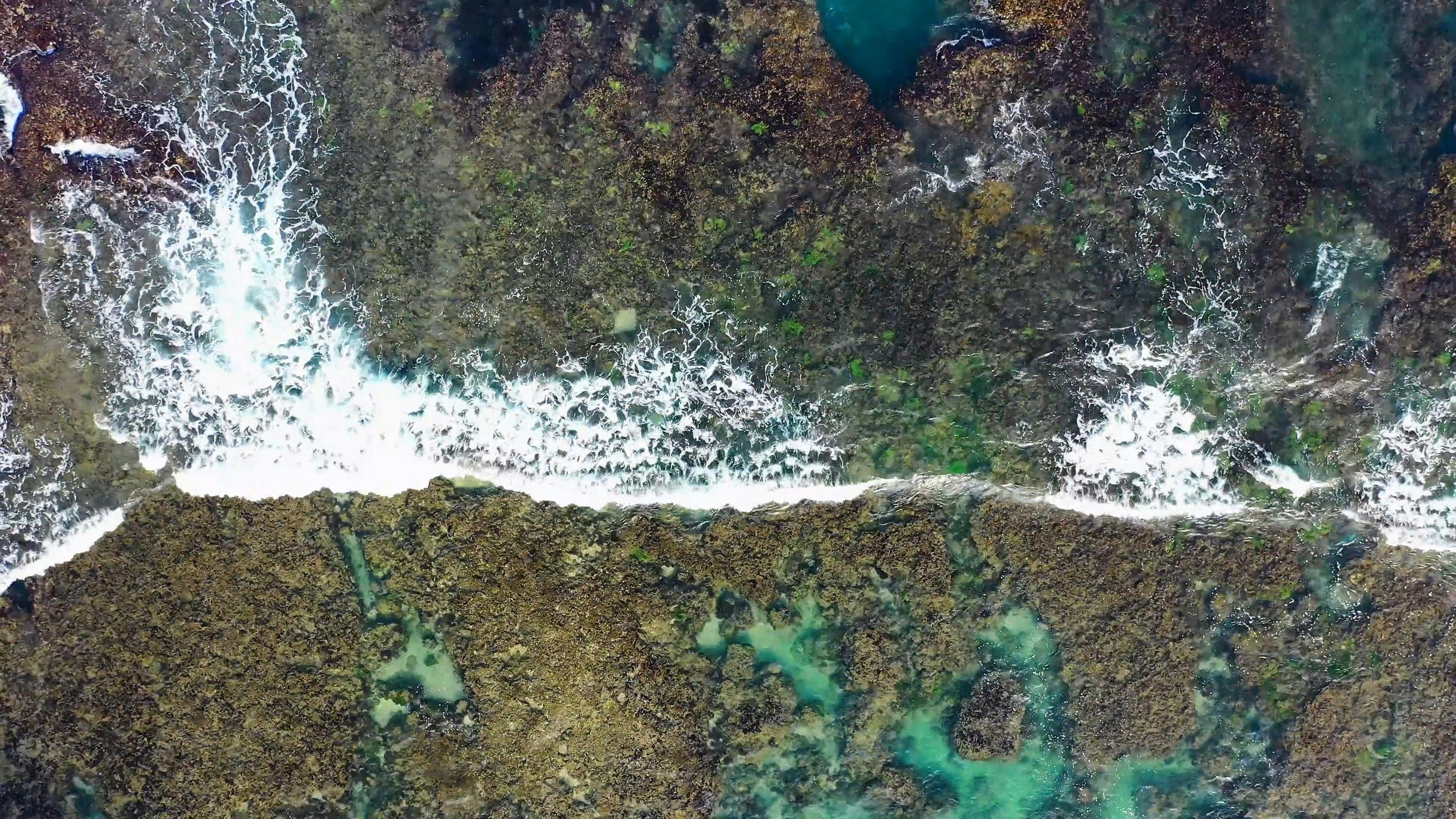 Water Waves in the Ocean · Free Stock Video