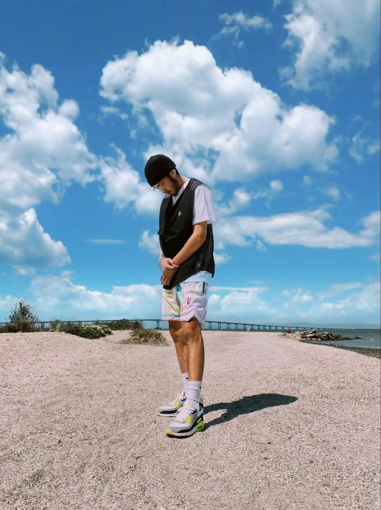 A Man Standing Looking at the Ground · Free Stock Video