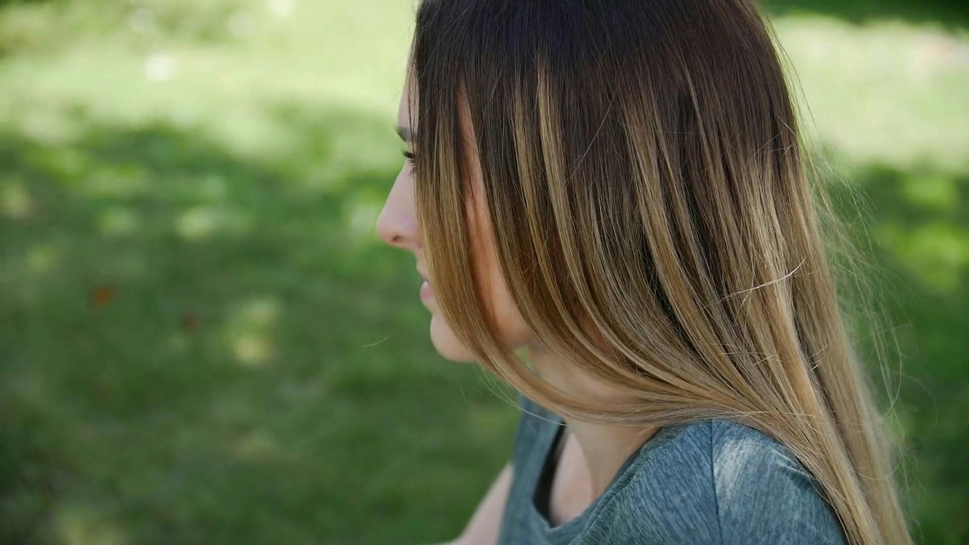 Close-Up Shot of a Woman Nodding her Head Free Stock Video Footage ...