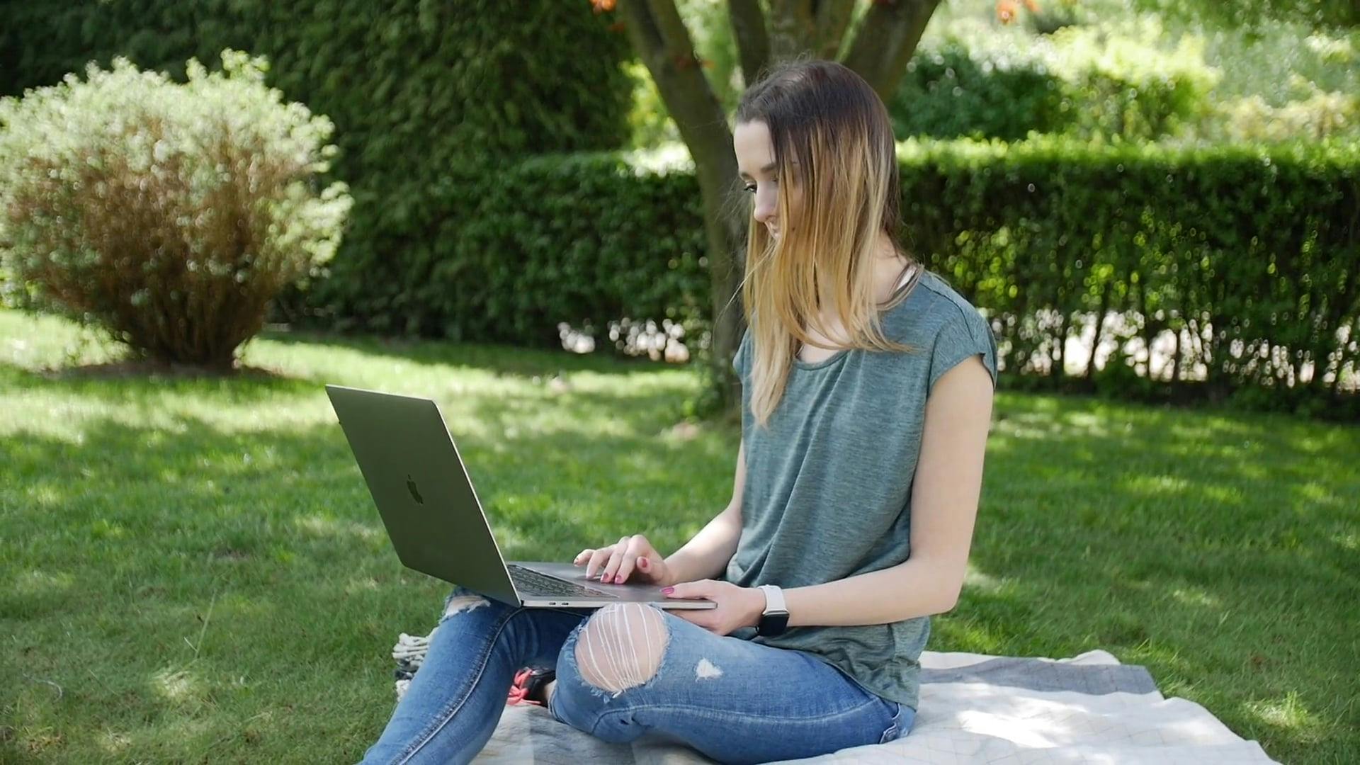 Crop Person Closing a Laptop Computer Free Stock Video Footage, Royalty ...