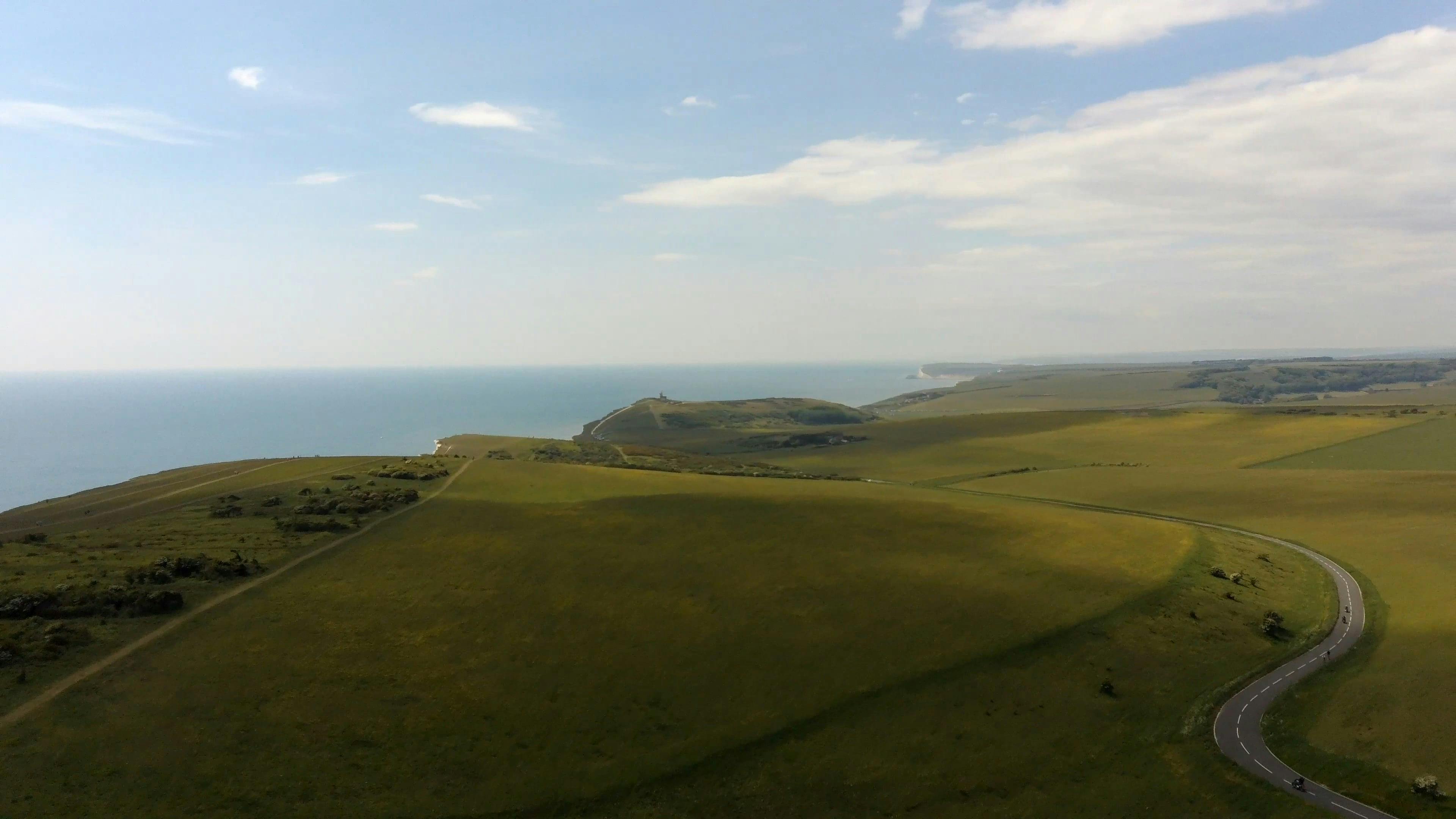 Drone Footage of Green Fields Free Stock Video Footage, Royalty-Free 4K ...