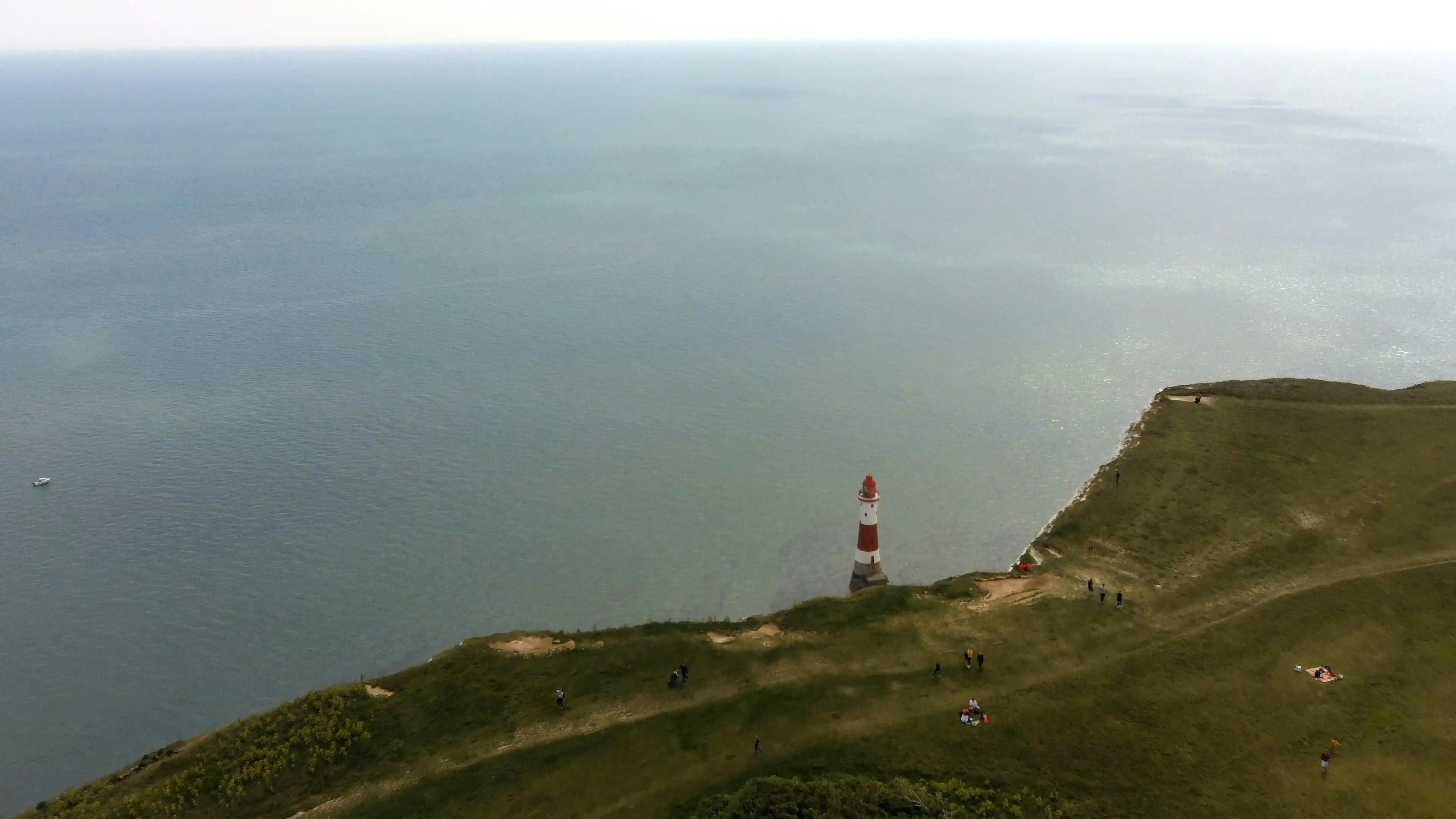 Aerial Footage Of The Mountain Cliff Edge Free Stock Video Footage ...