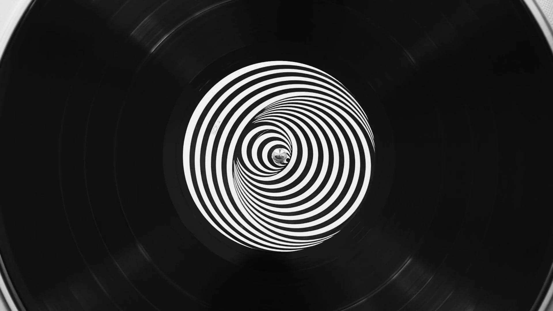 A Close-up Shot of a Spinning Vinyl Record · Free Stock Video