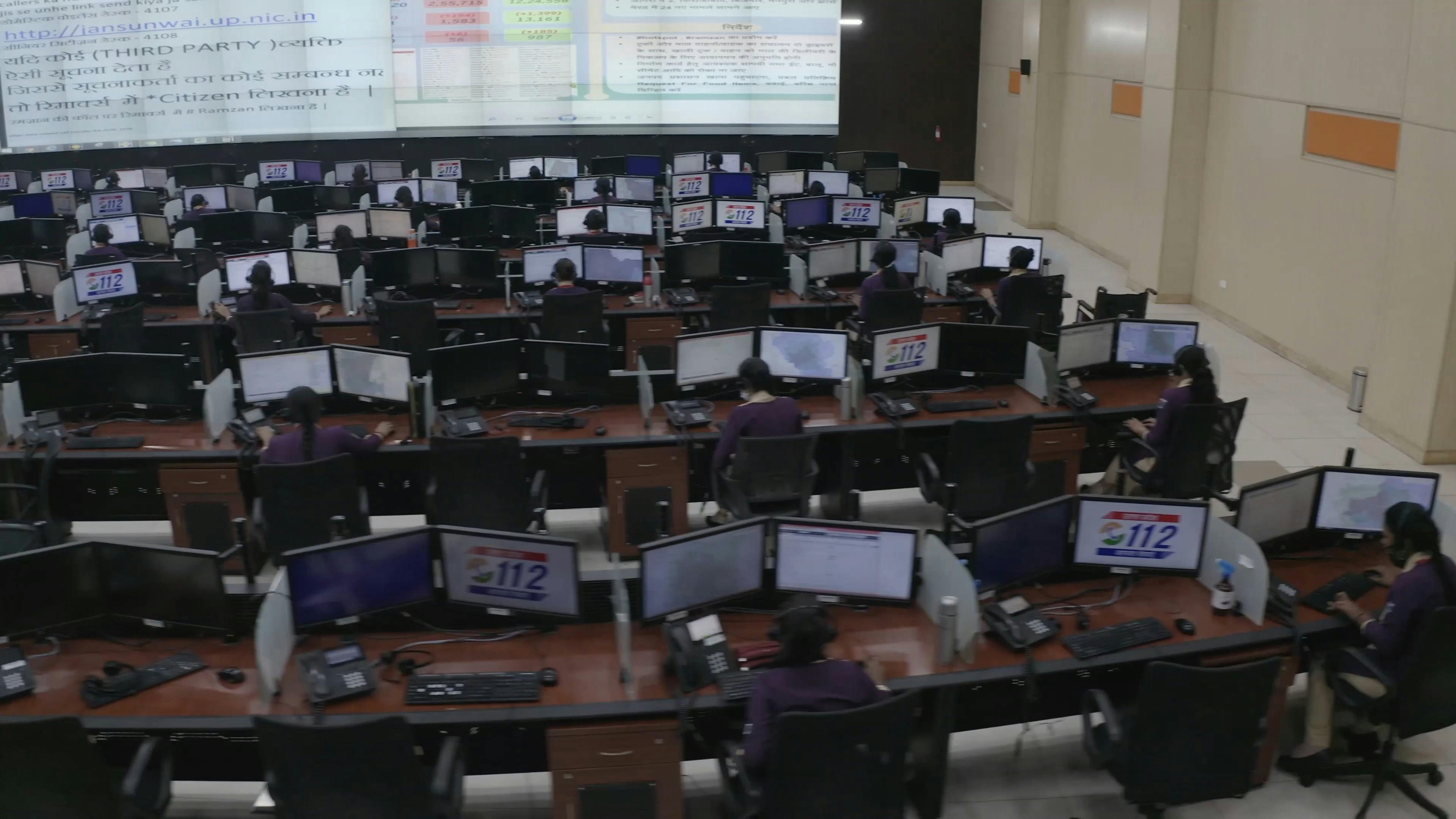 A Video Inside a Call Center Office Free Stock Video Footage, Royalty ...