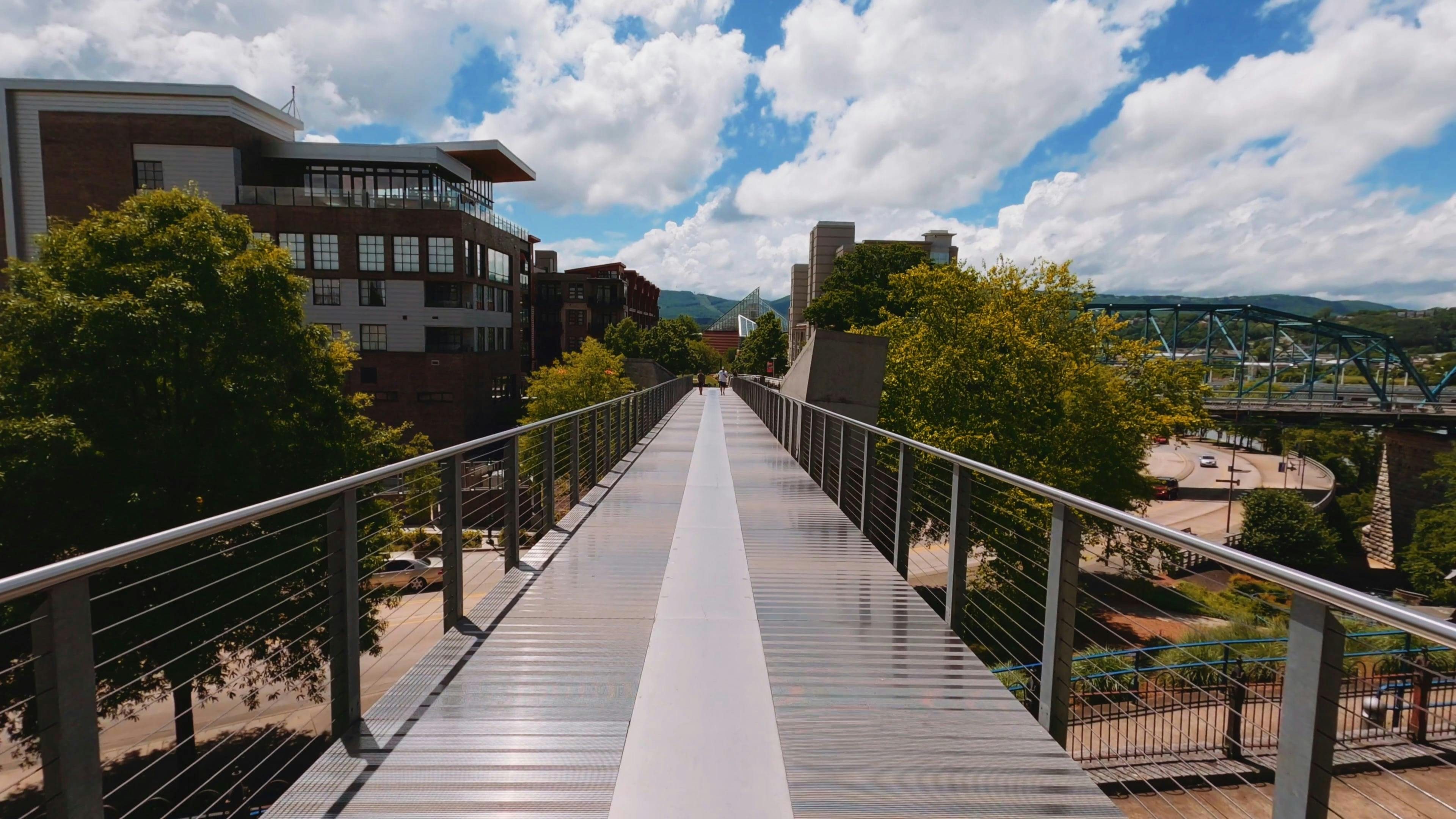 Footage of an Overpass Bridge · Free Stock Video