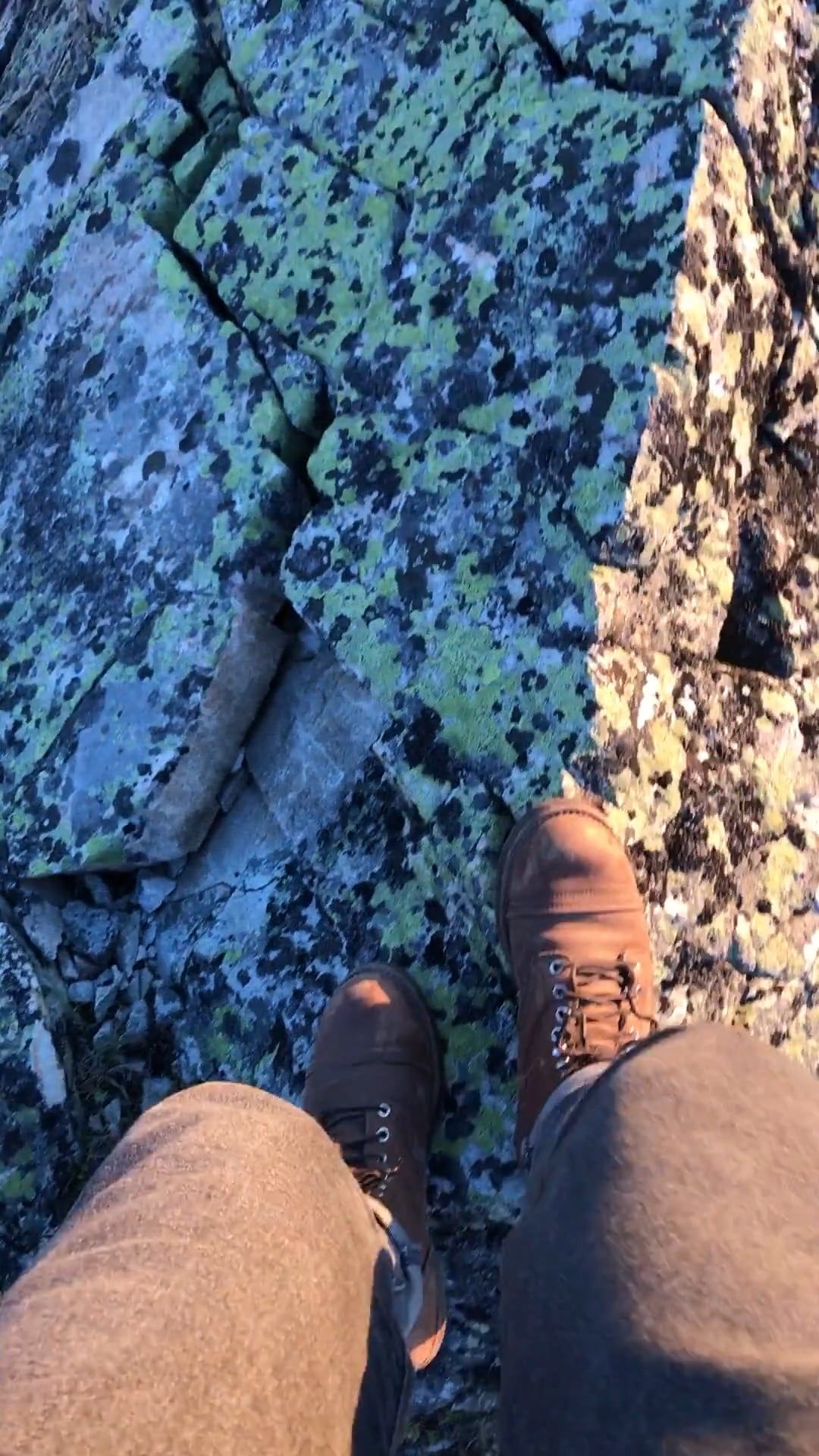 A View of the Mountain Range from the Peak Free Stock Video Footage ...