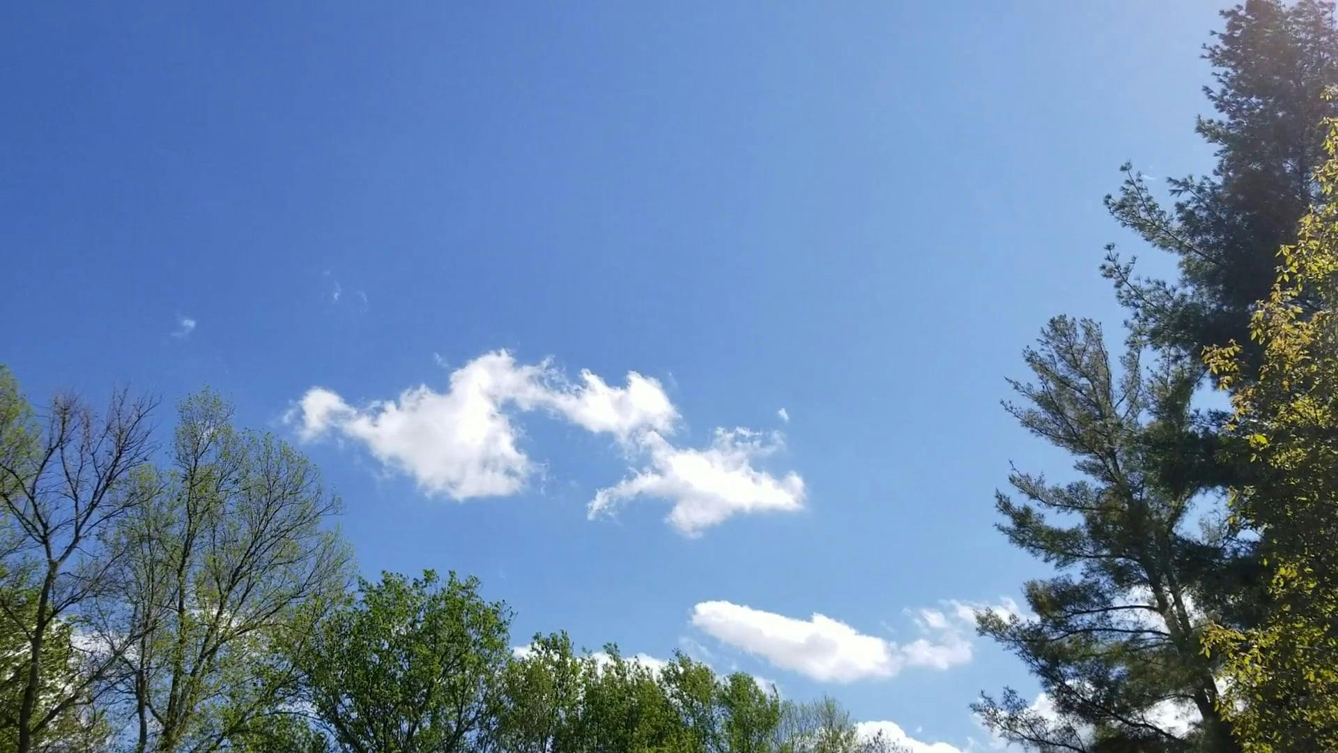 Footage of Clouds in the Sky on a Windy Day · Free Stock Video