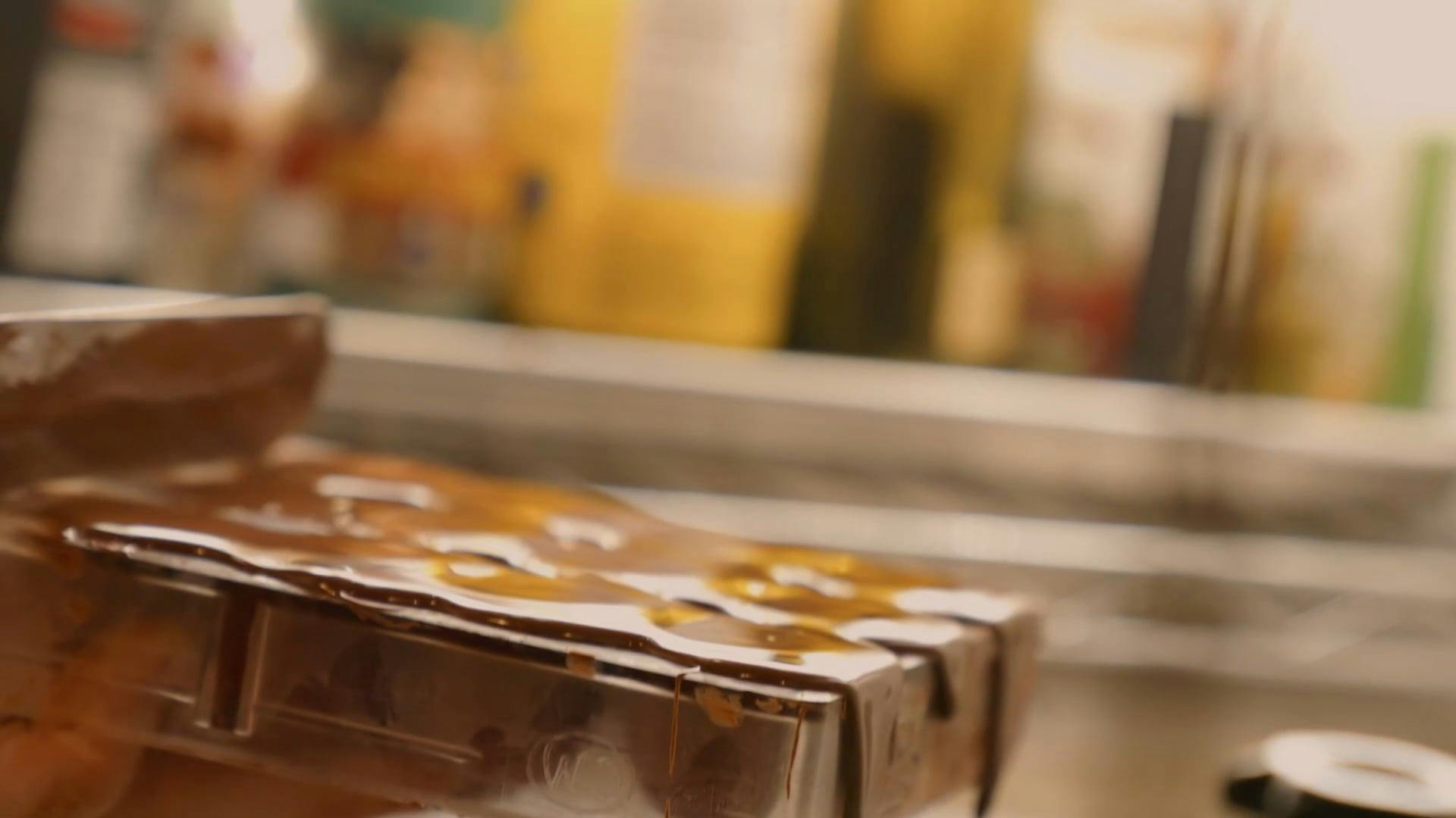 Scraping Excess Chocolate Free Stock Video Footage, Royalty-Free 4K ...