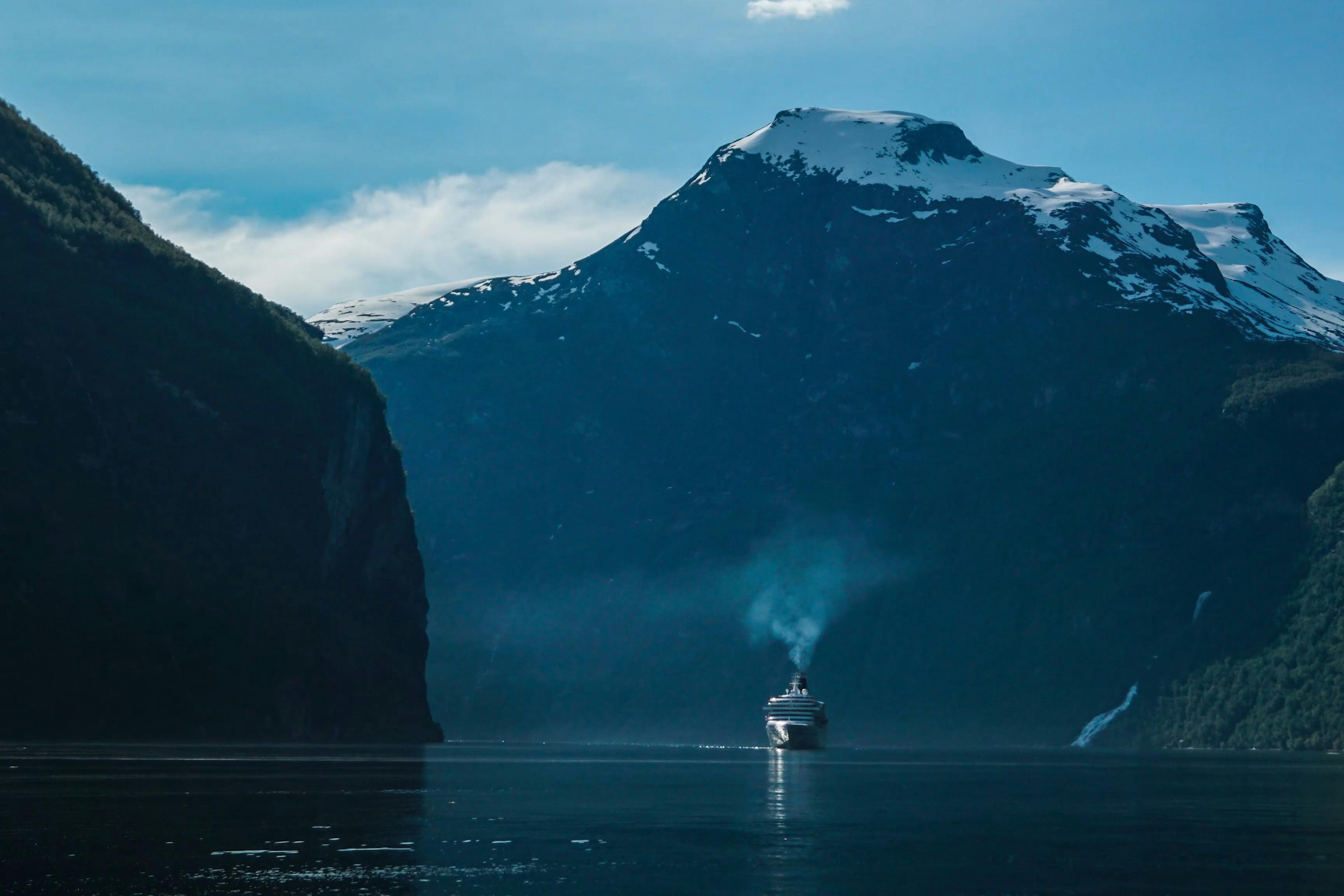 Time Lapse Video of Cruise Ship Cruising Free Stock Video Footage ...