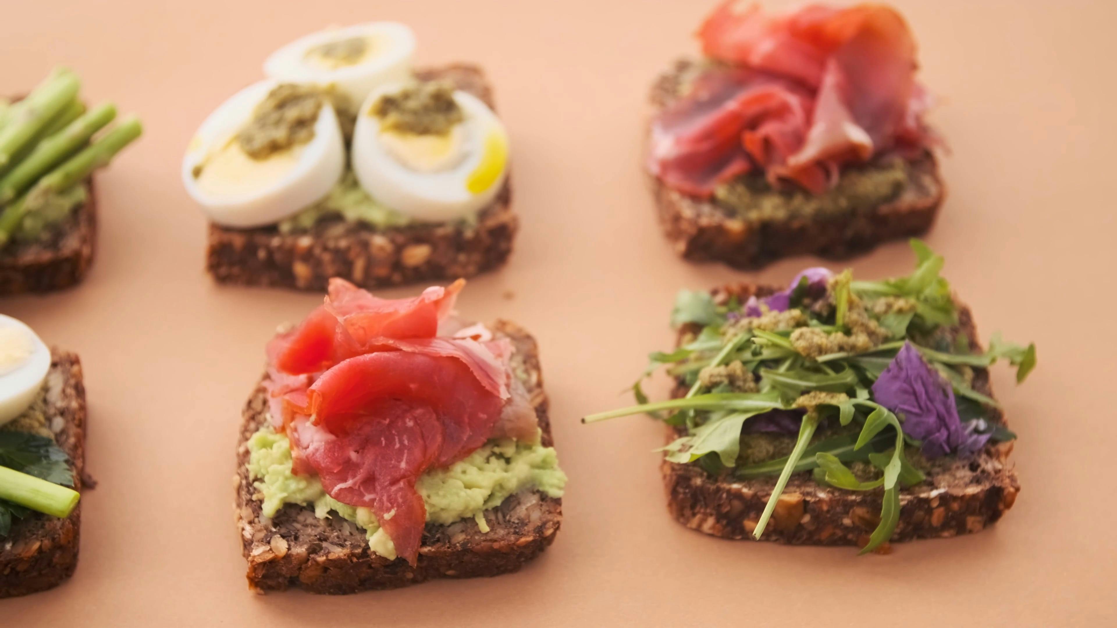 Assorted Toast Free Stock Video Footage, Royalty-Free 4K & HD Video Clip