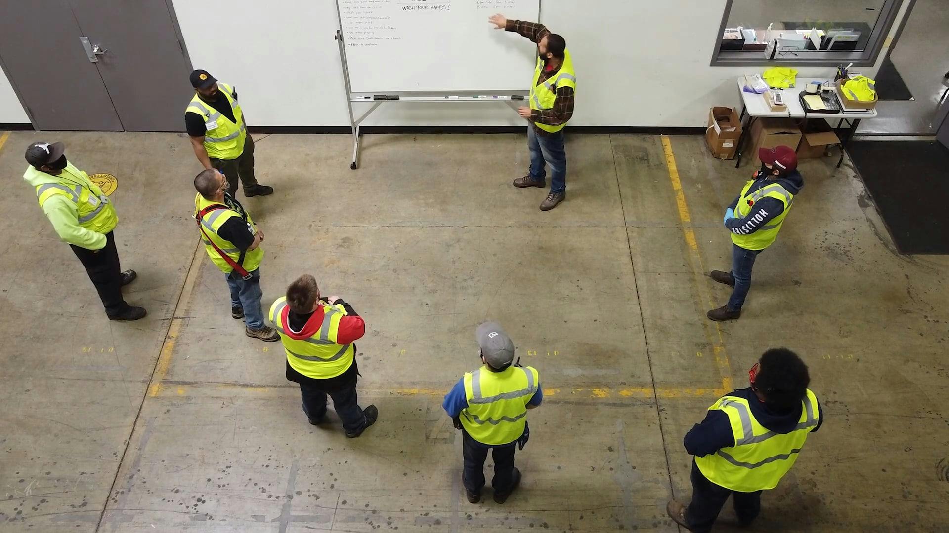 Men Having a Meeting in the Warehouse Free Stock Video Footage, Royalty ...