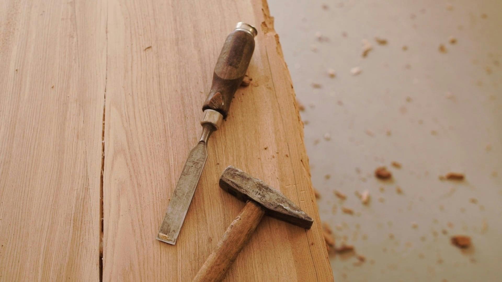 Carpentry Tools On Wooden Board Free Stock Video Footage, Royalty-Free ...