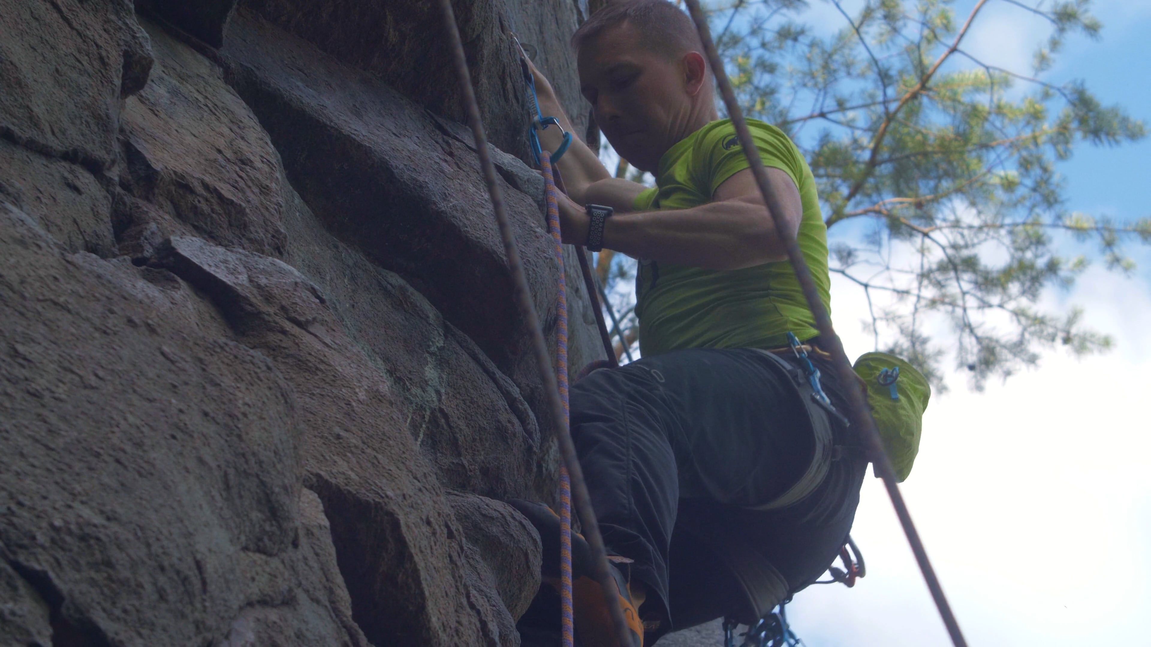 Man Doing Rock Climbing Free Stock Video Footage, Royalty-Free 4K & HD ...