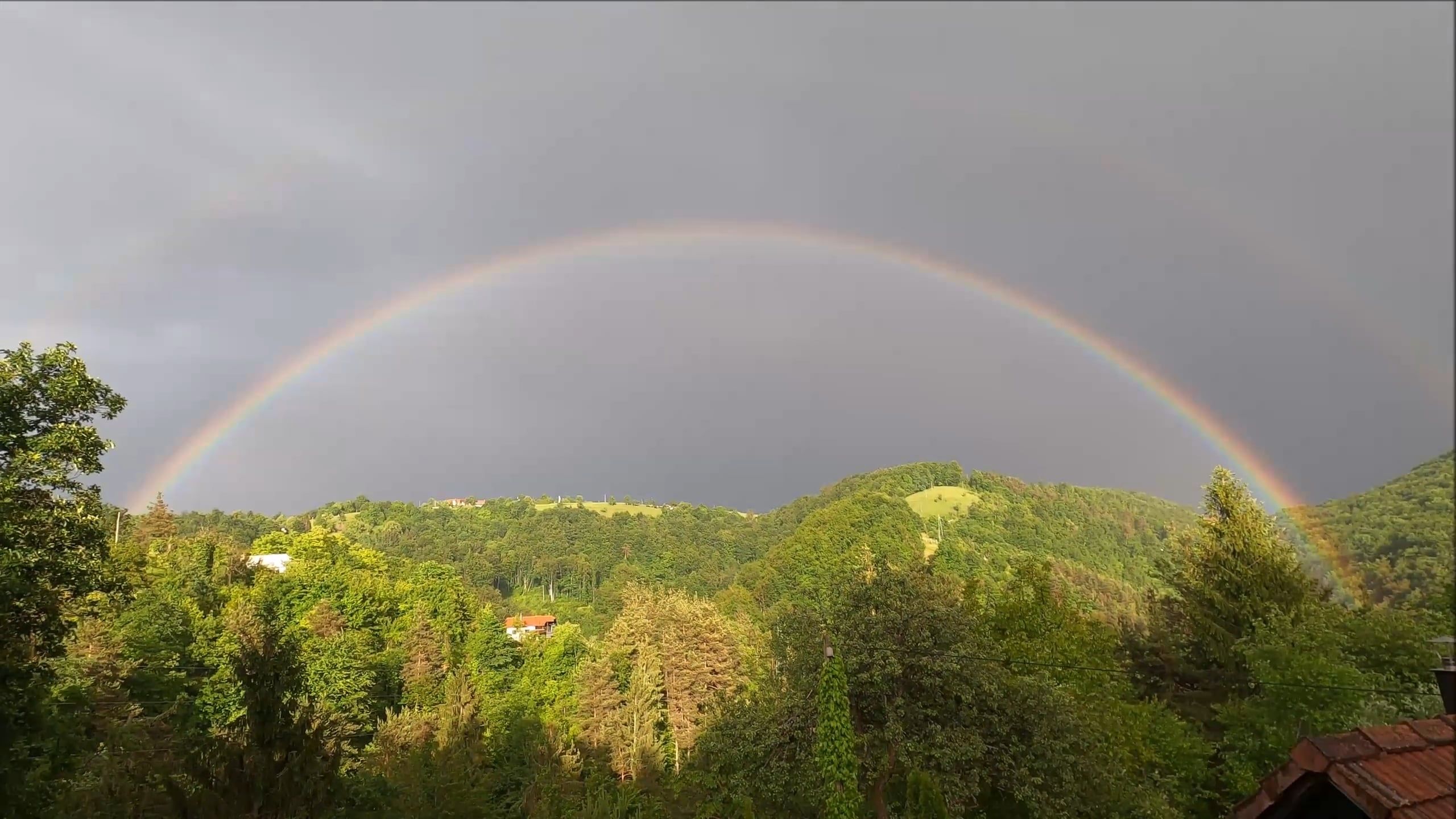 Rainbow on the Sky Free Stock Video Footage, Royalty-Free 4K & HD Video ...