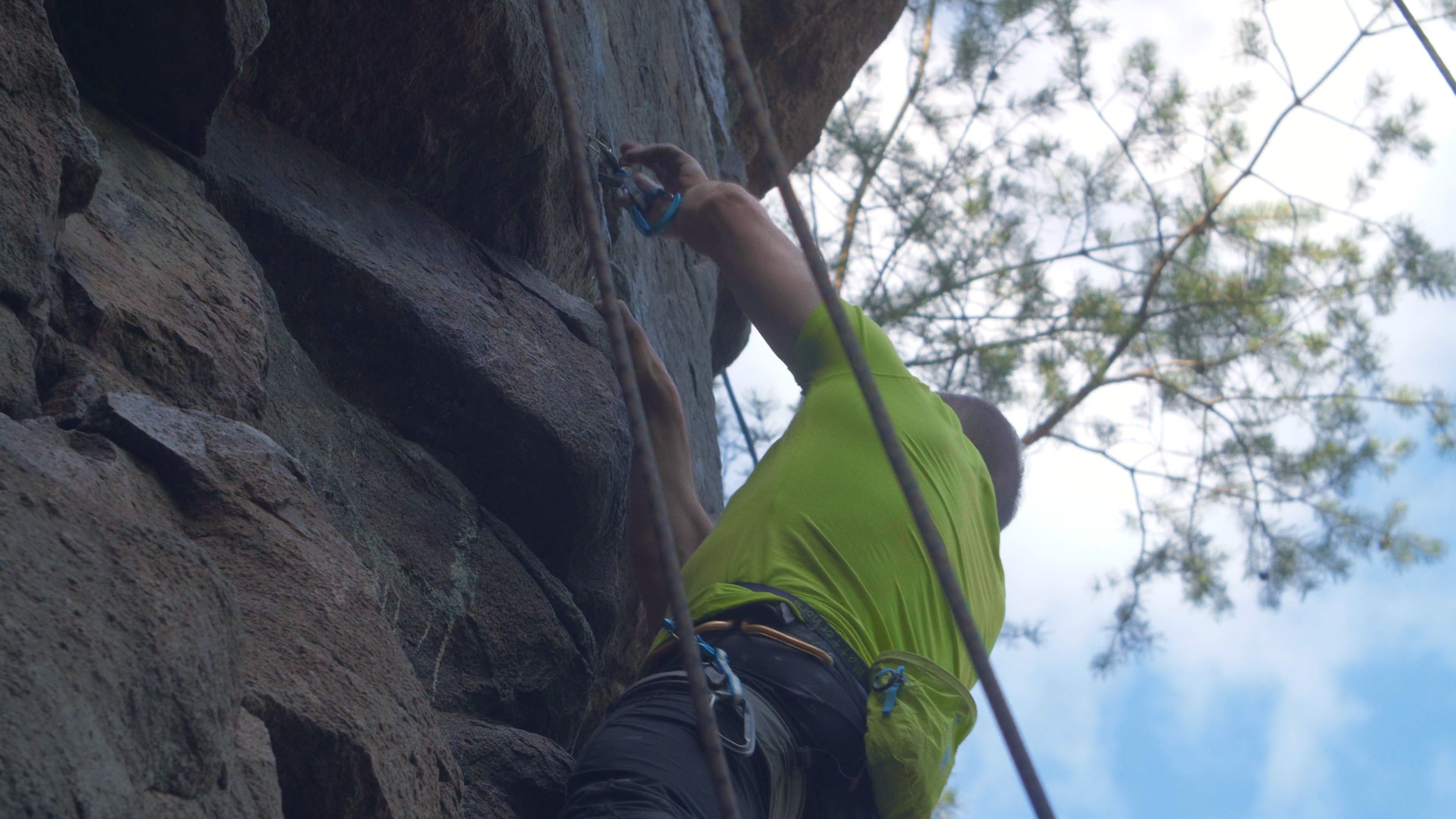 Man Doing Rock Climbing Free Stock Video Footage, Royalty-Free 4K & HD ...