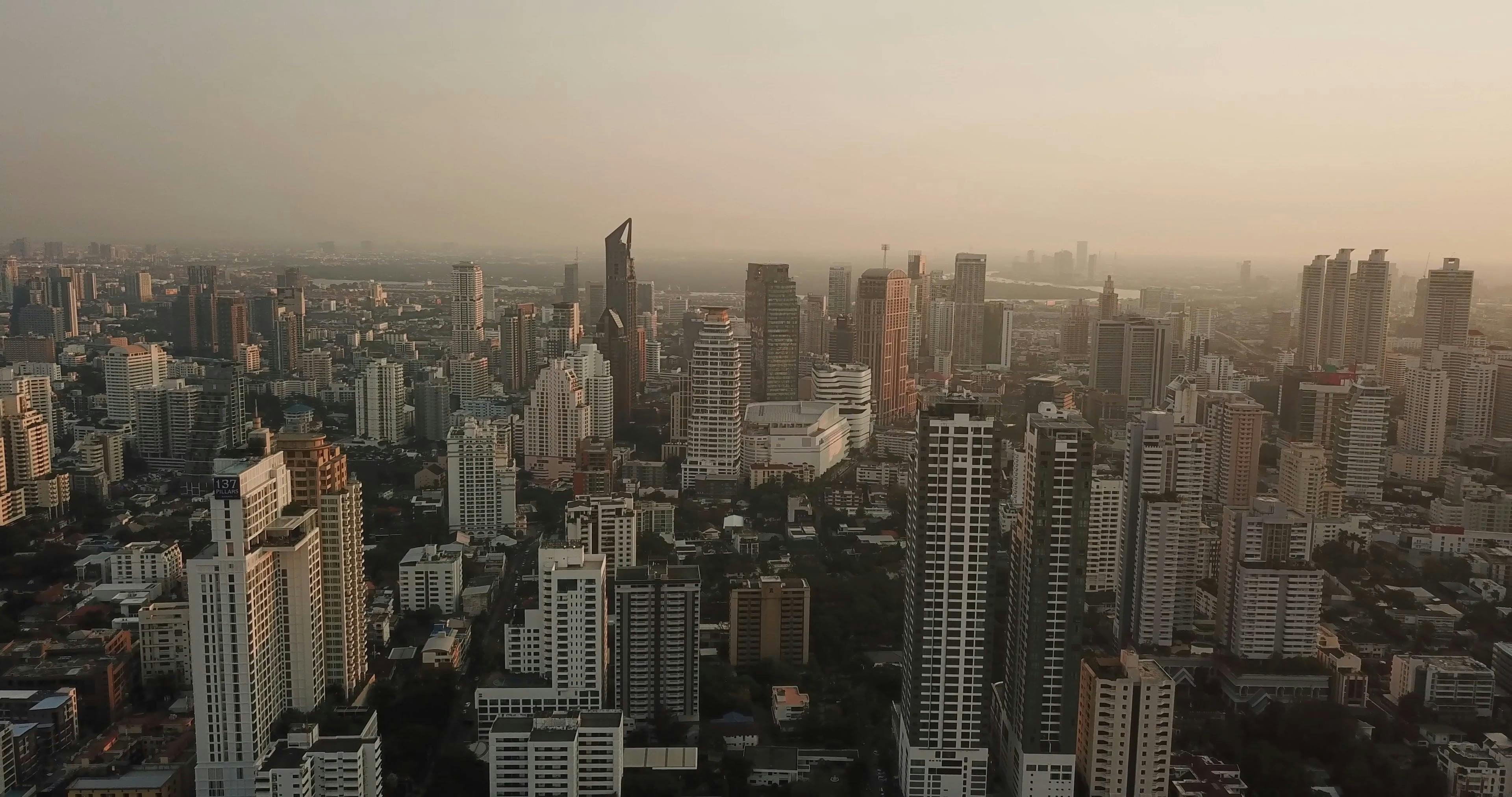 Drone Footage of Buildings Free Stock Video Footage, Royalty-Free 4K ...