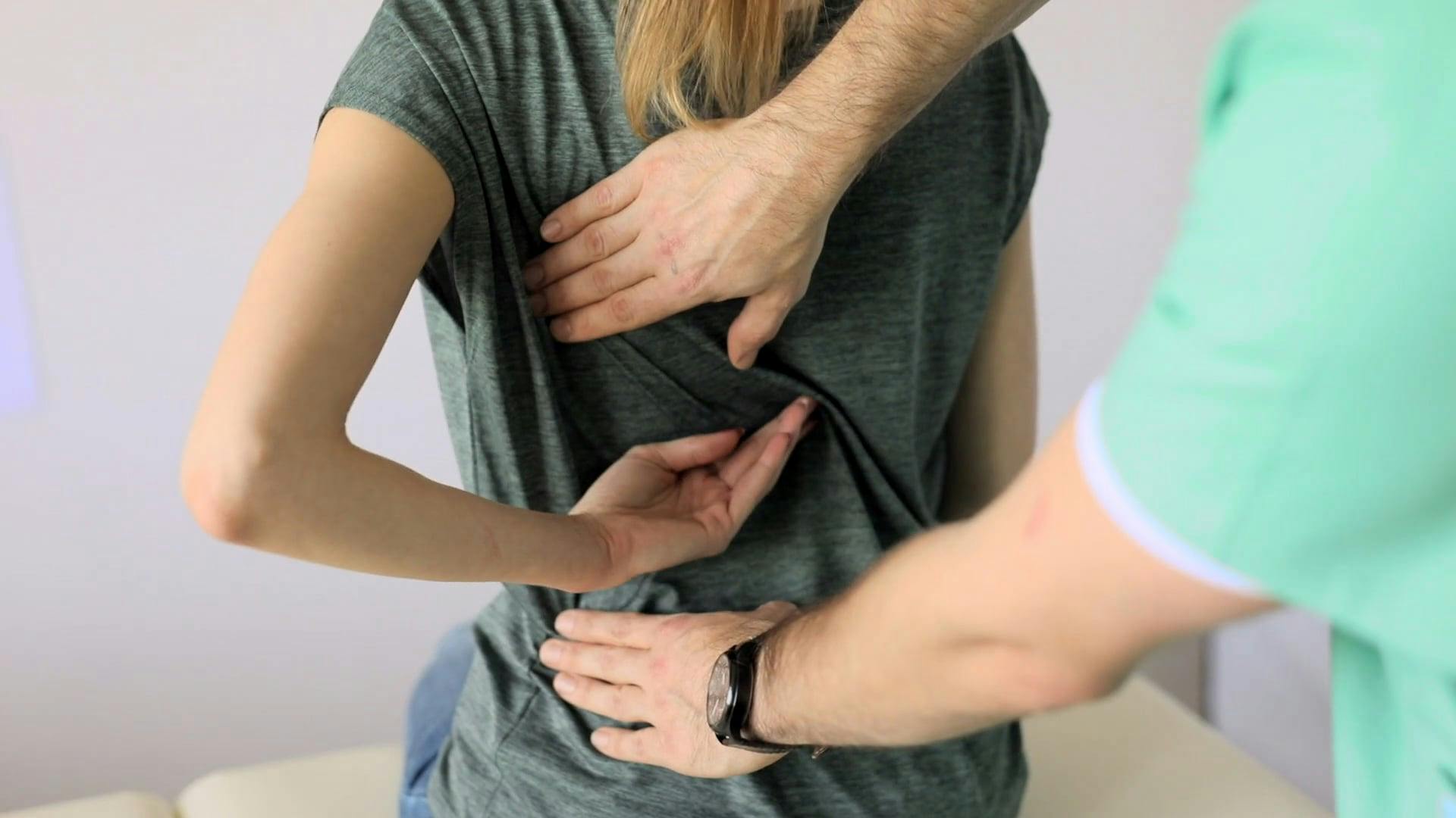Person Having Back Pain · Free Stock Video