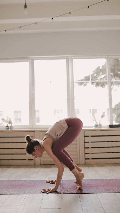 Woman Doing Yoga · Free Stock Video
