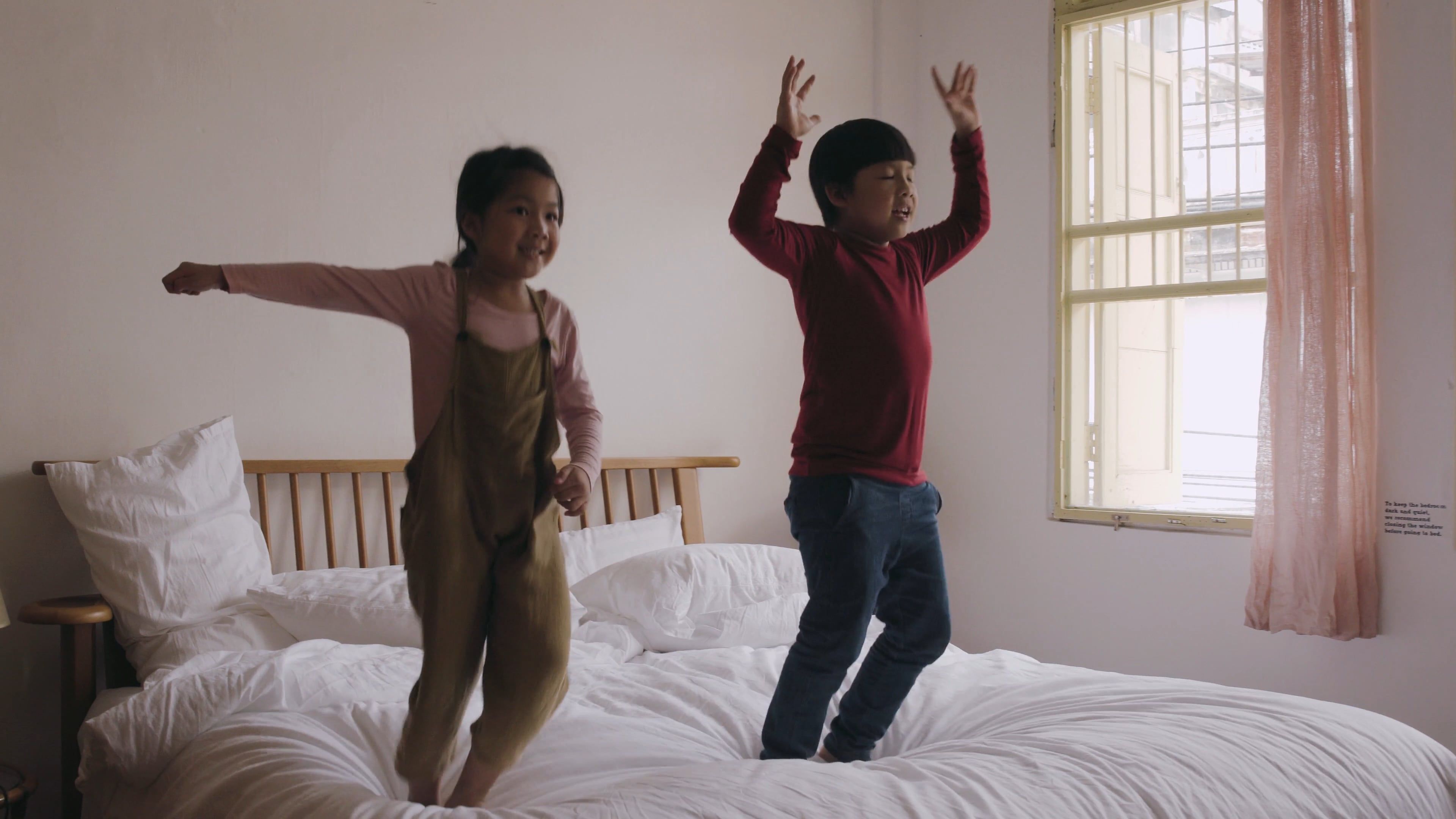 Kids Jumping On The Bed 2,200+ Boy Jumping On Bed Stock Photos,